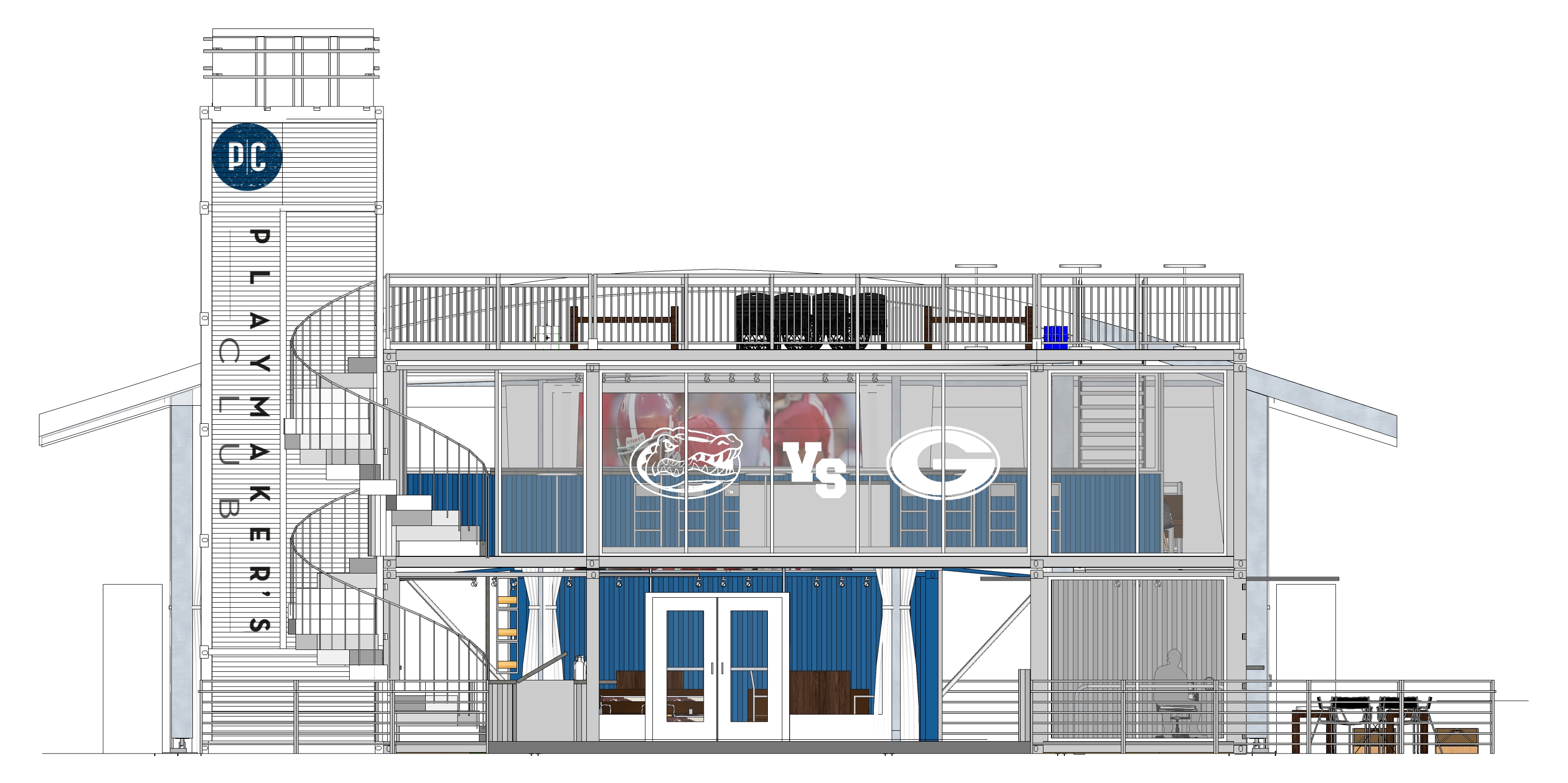 PlayMaker's Club by Boxman Studios - Architizer