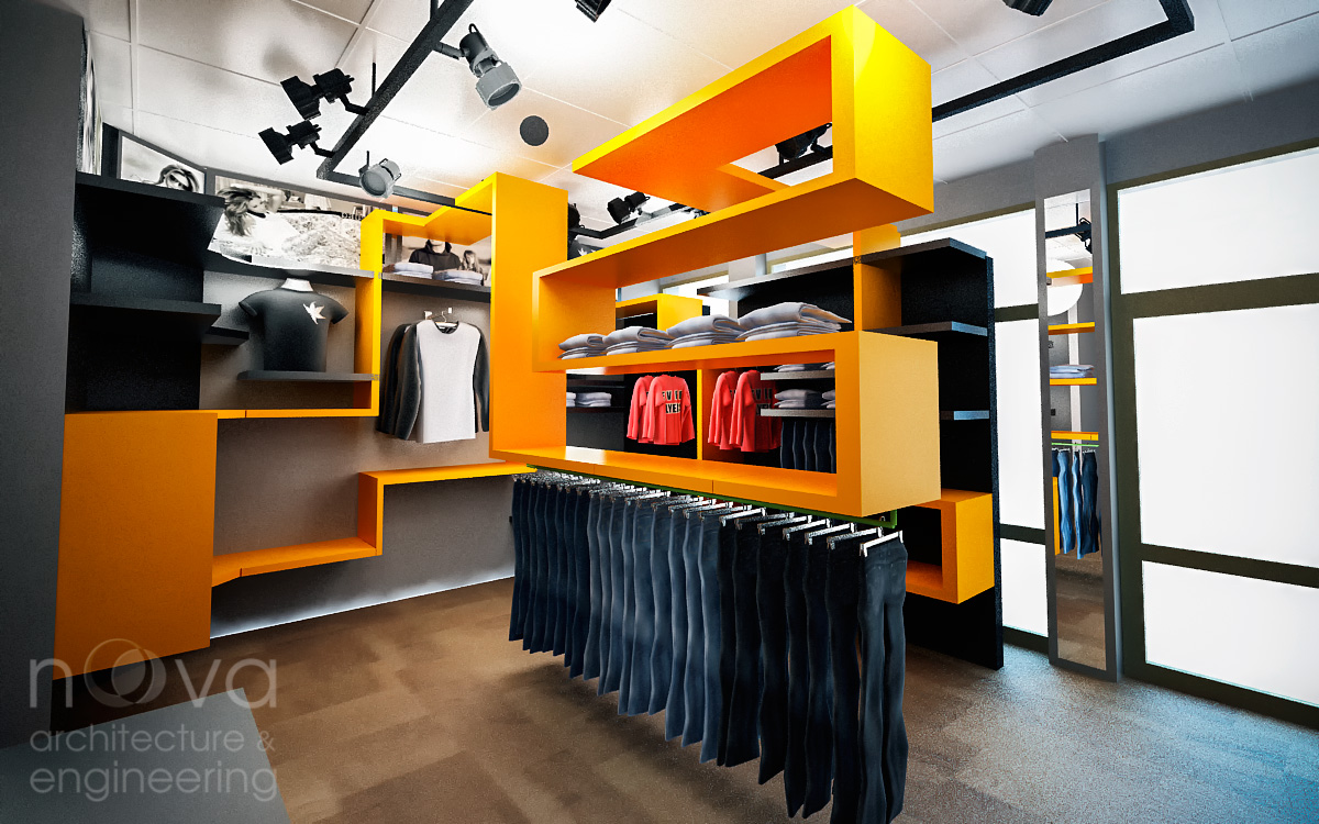 Clothing Store Design by NOVA Architecture & Engineering - Architizer