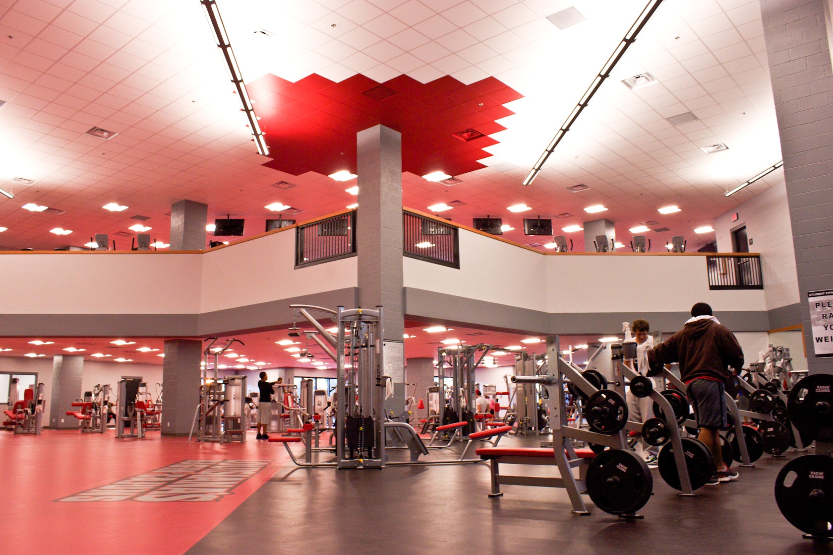 Bourgeois Hall Weight Room Addition University Of Louisiana At Lafayette By Barras Architects
