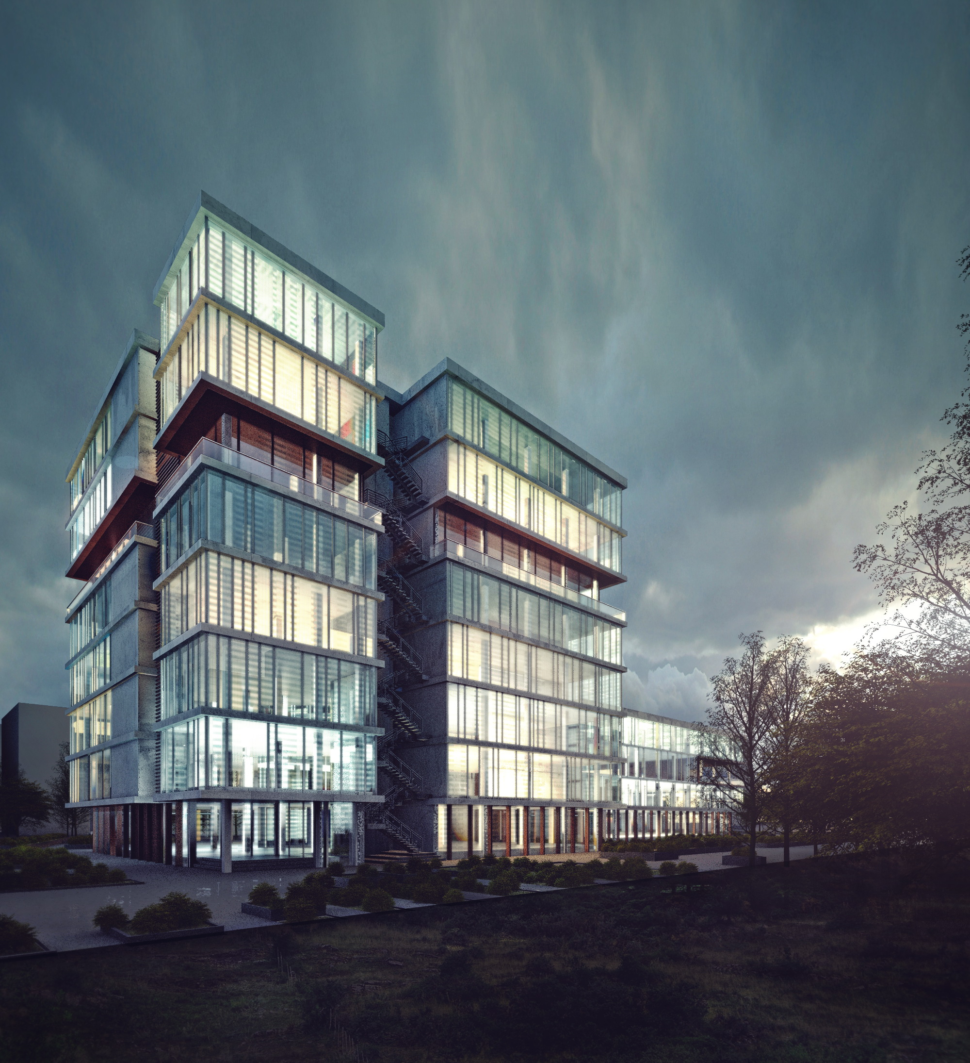 Lavasan Commercial Center by 2r-studio Visualization Studio - Architizer