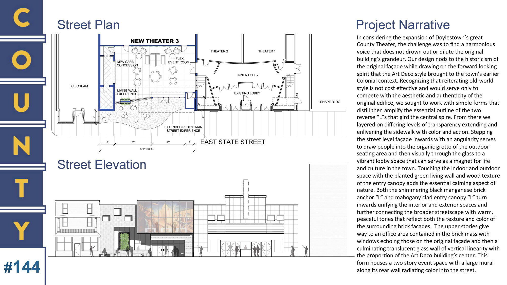 Community Theatre competition by OMNIA Group Architects - Architizer