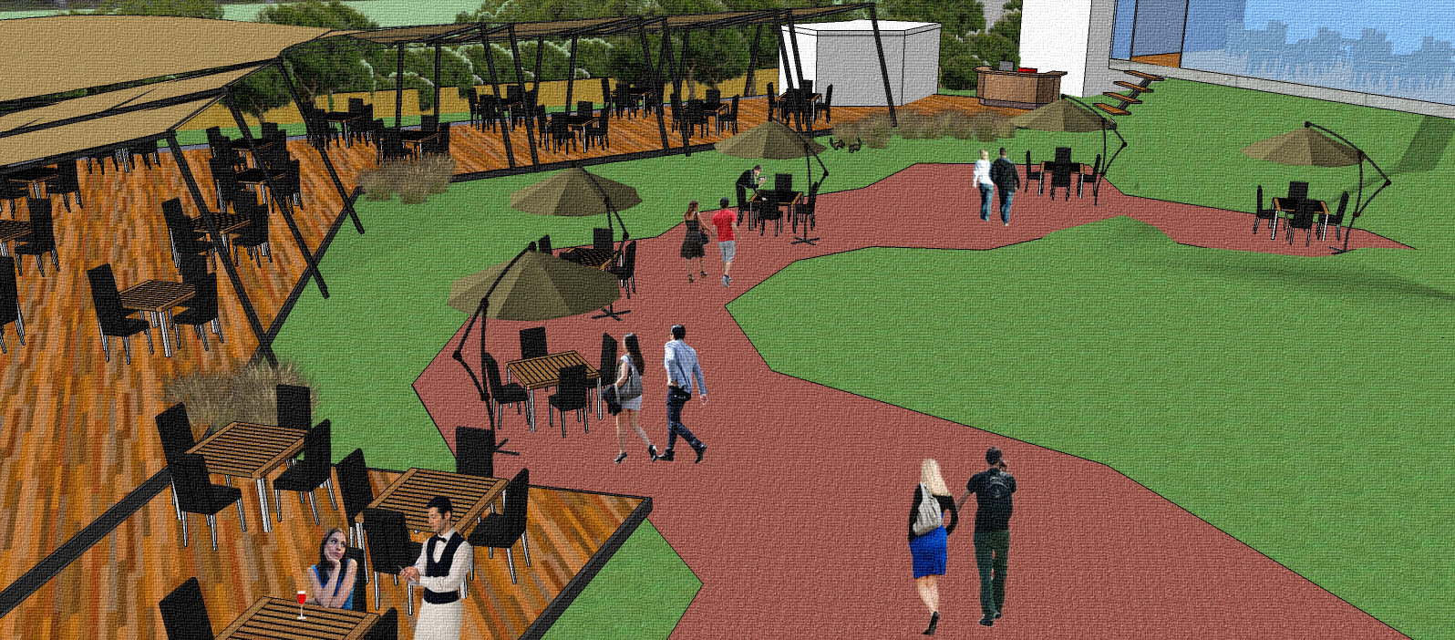 Architecture : Boot camp restaurant, Ahmedabad project By VH Designs Studio by VH Designs Studio ...