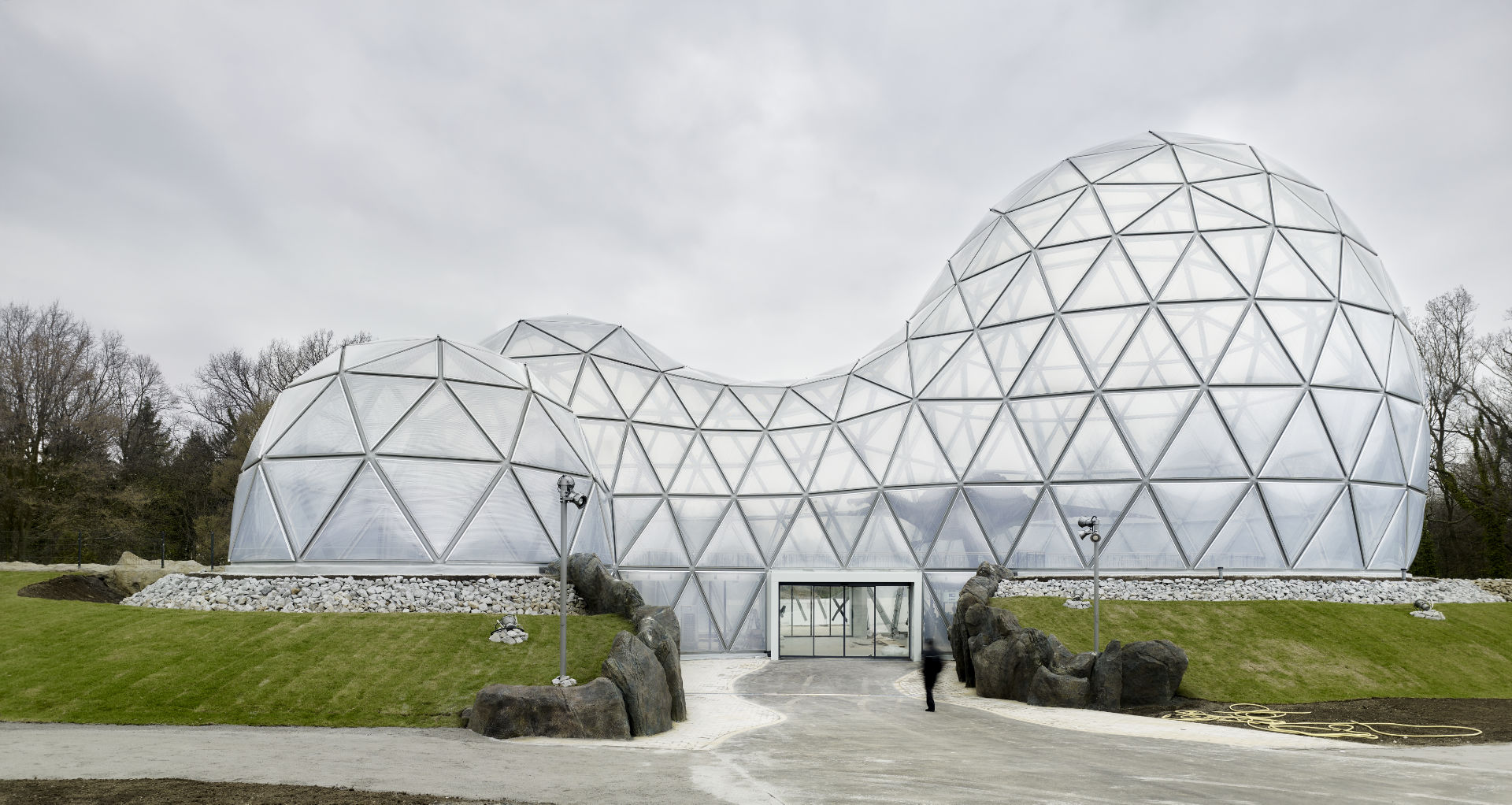 Dinosaur Theme Park Entrance Building by rimpf Architektur ...