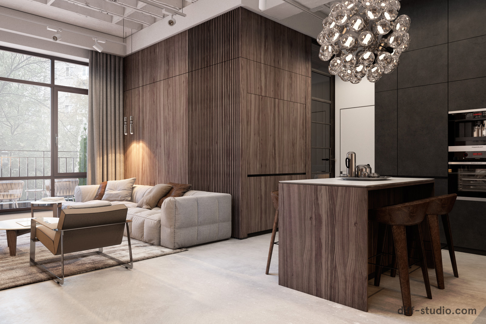 Moscow loft by Diff.Studio - Architizer