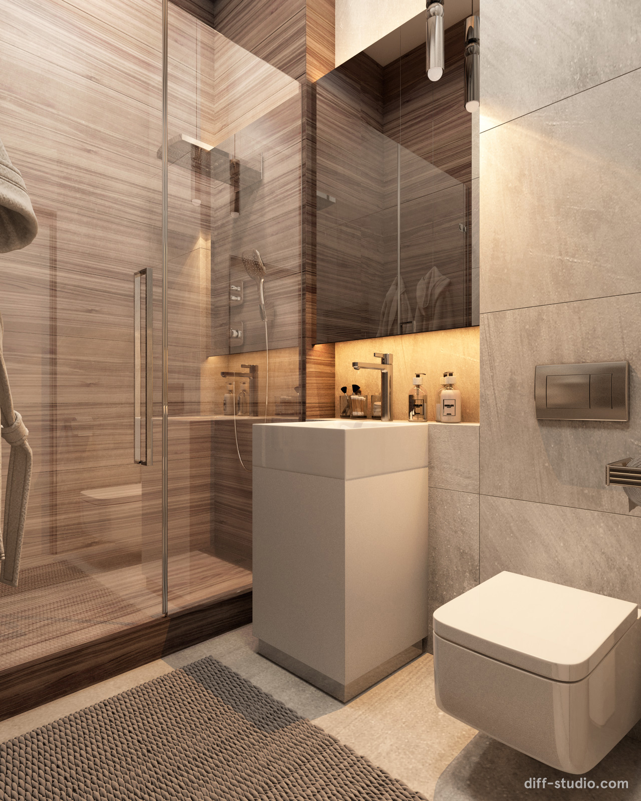 Moscow loft by Diff.Studio - Architizer