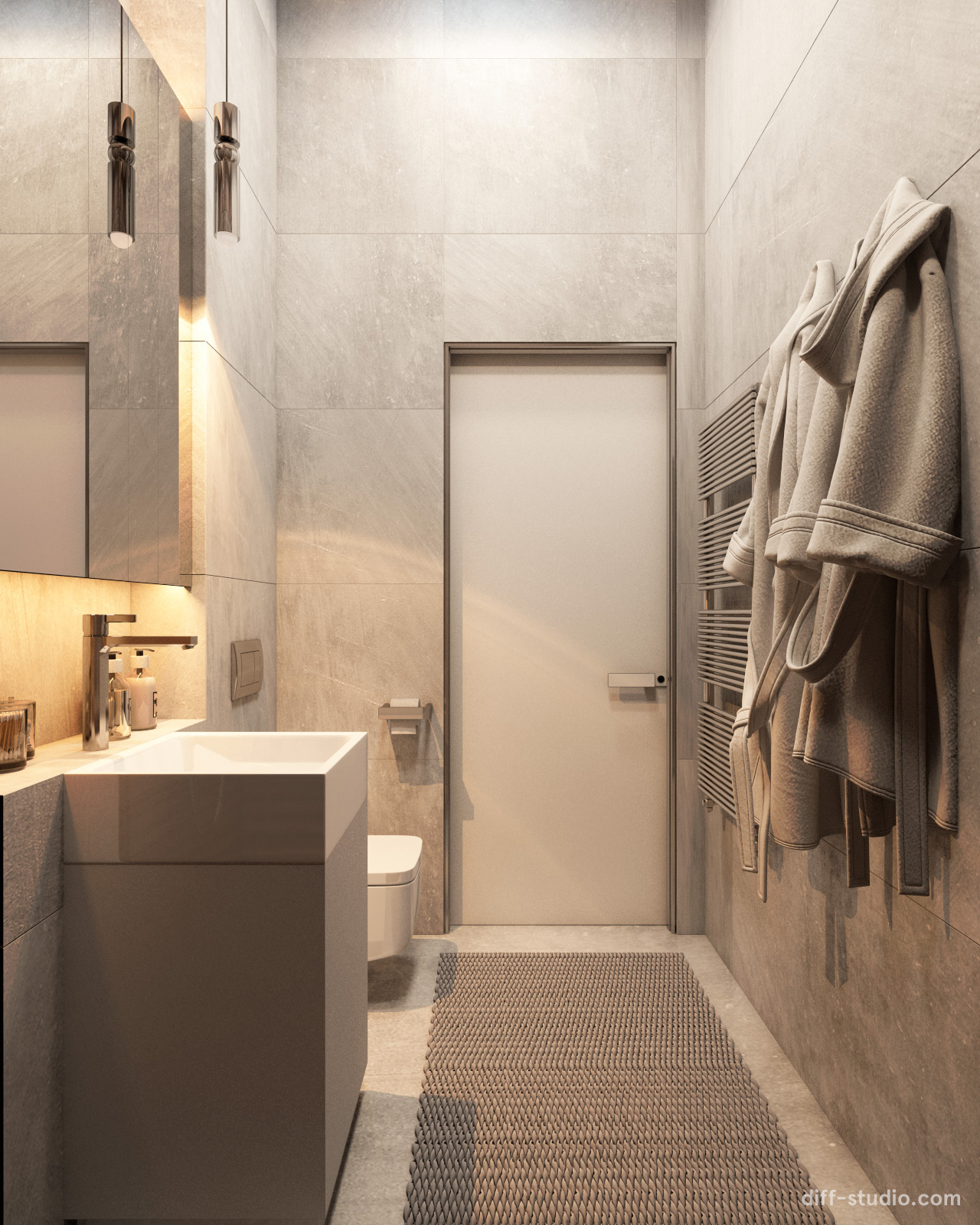 Moscow loft by Diff.Studio - Architizer