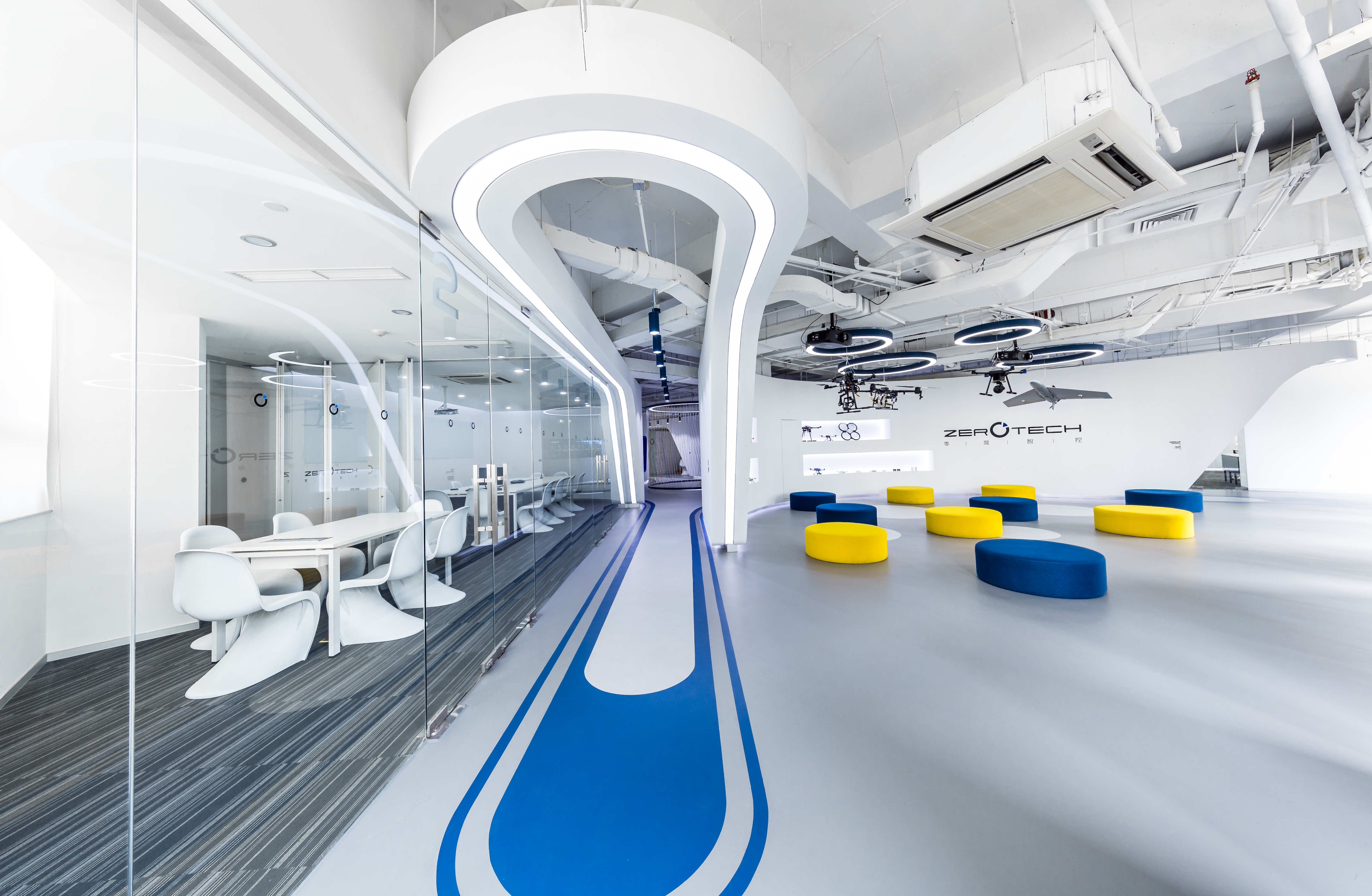 ZEROTECH Office/Showroom by Plusout Design Studio - Architizer