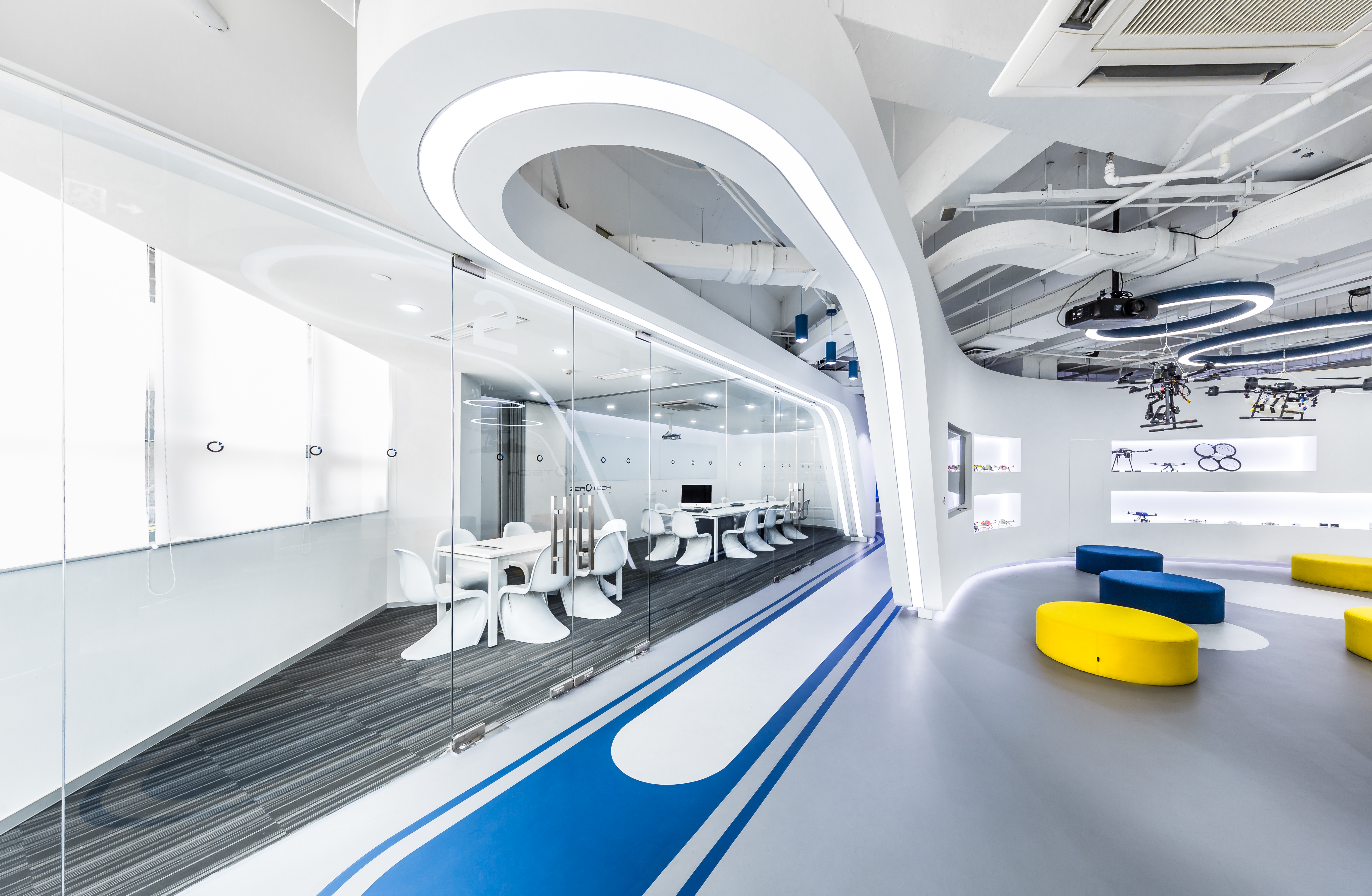 ZEROTECH Office/Showroom by Plusout Design Studio - Architizer