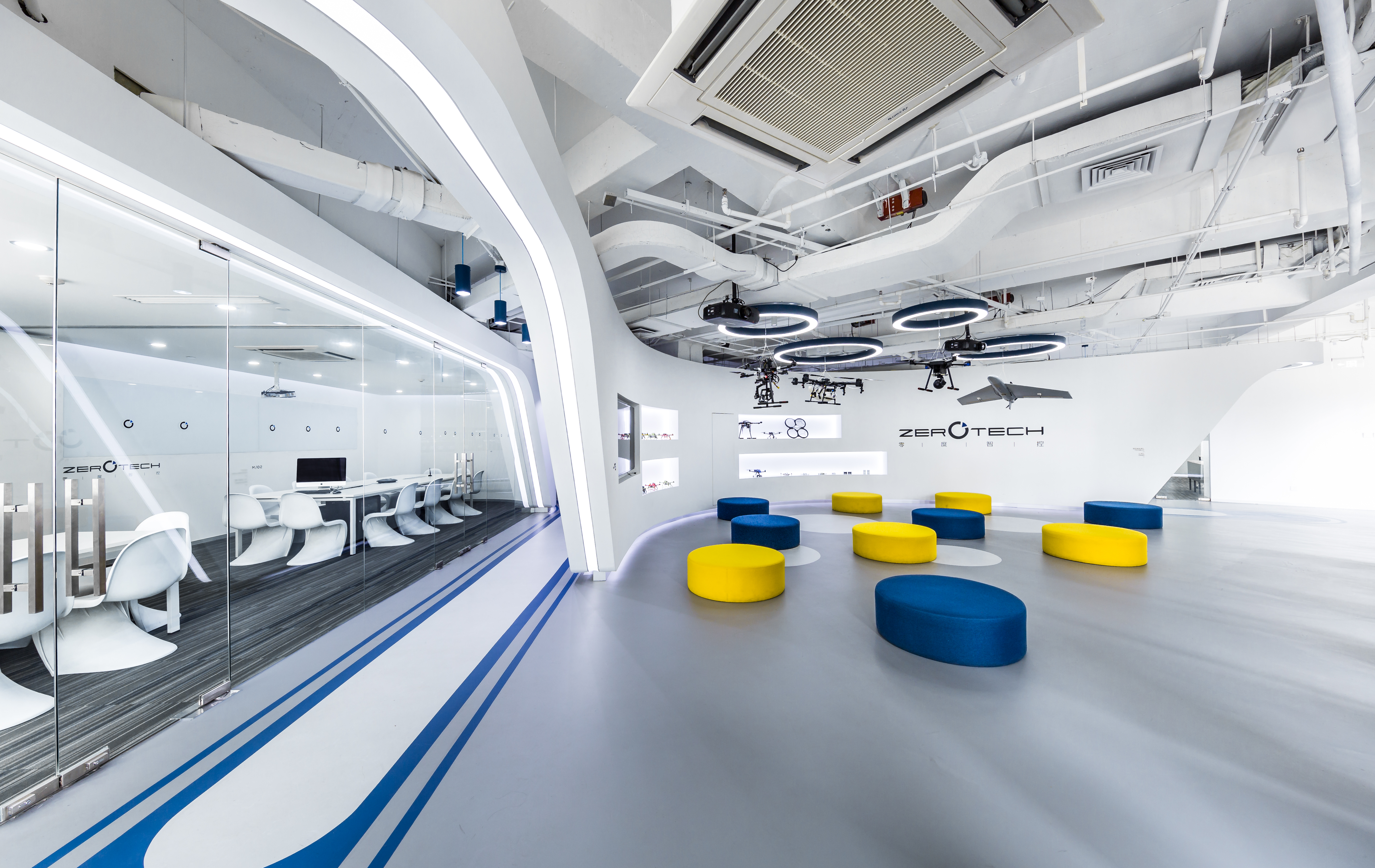 ZEROTECH Office/Showroom by Plusout Design Studio - Architizer