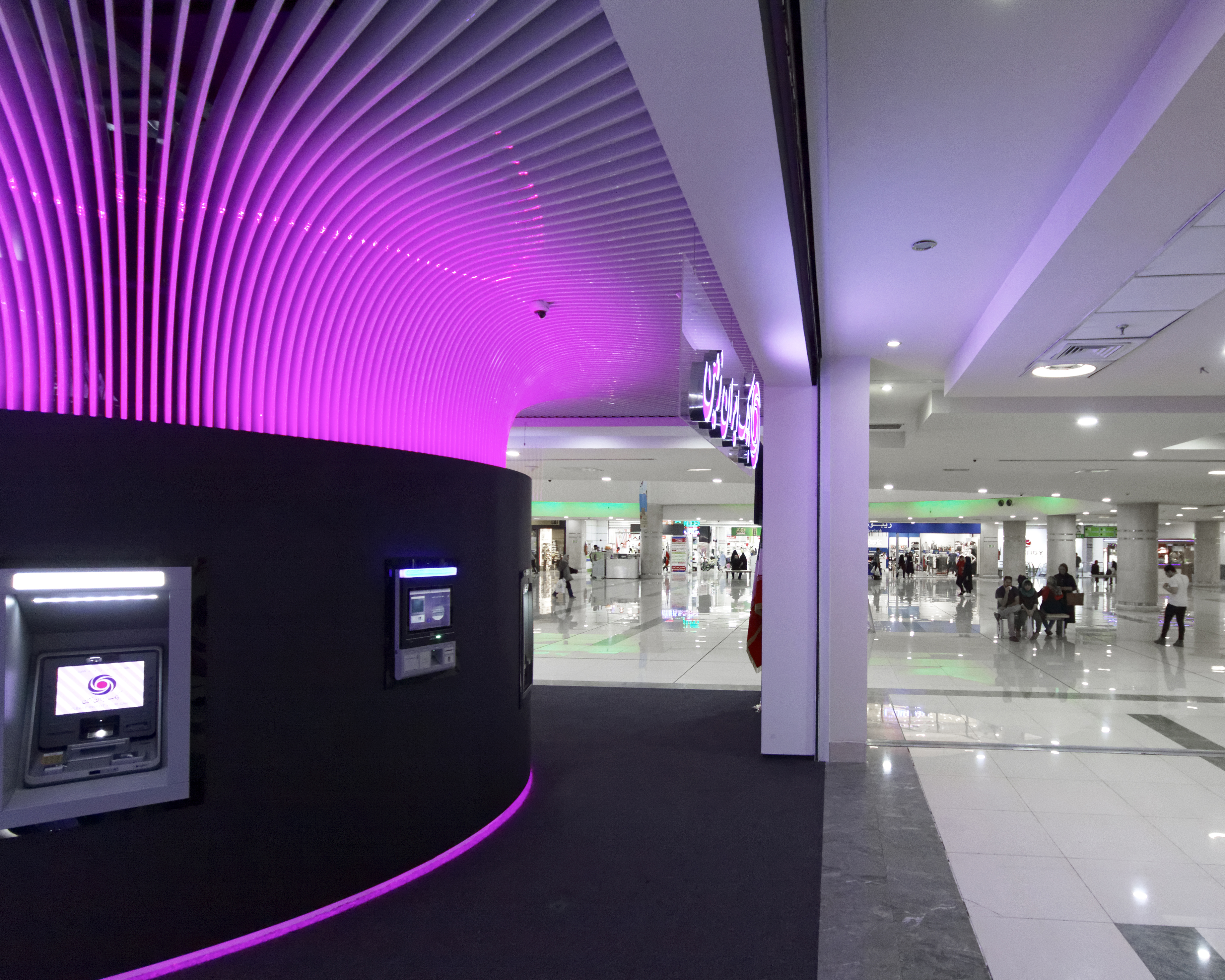 Iranzamin Bank Megamall Digital Branche by Nohoor - Architizer