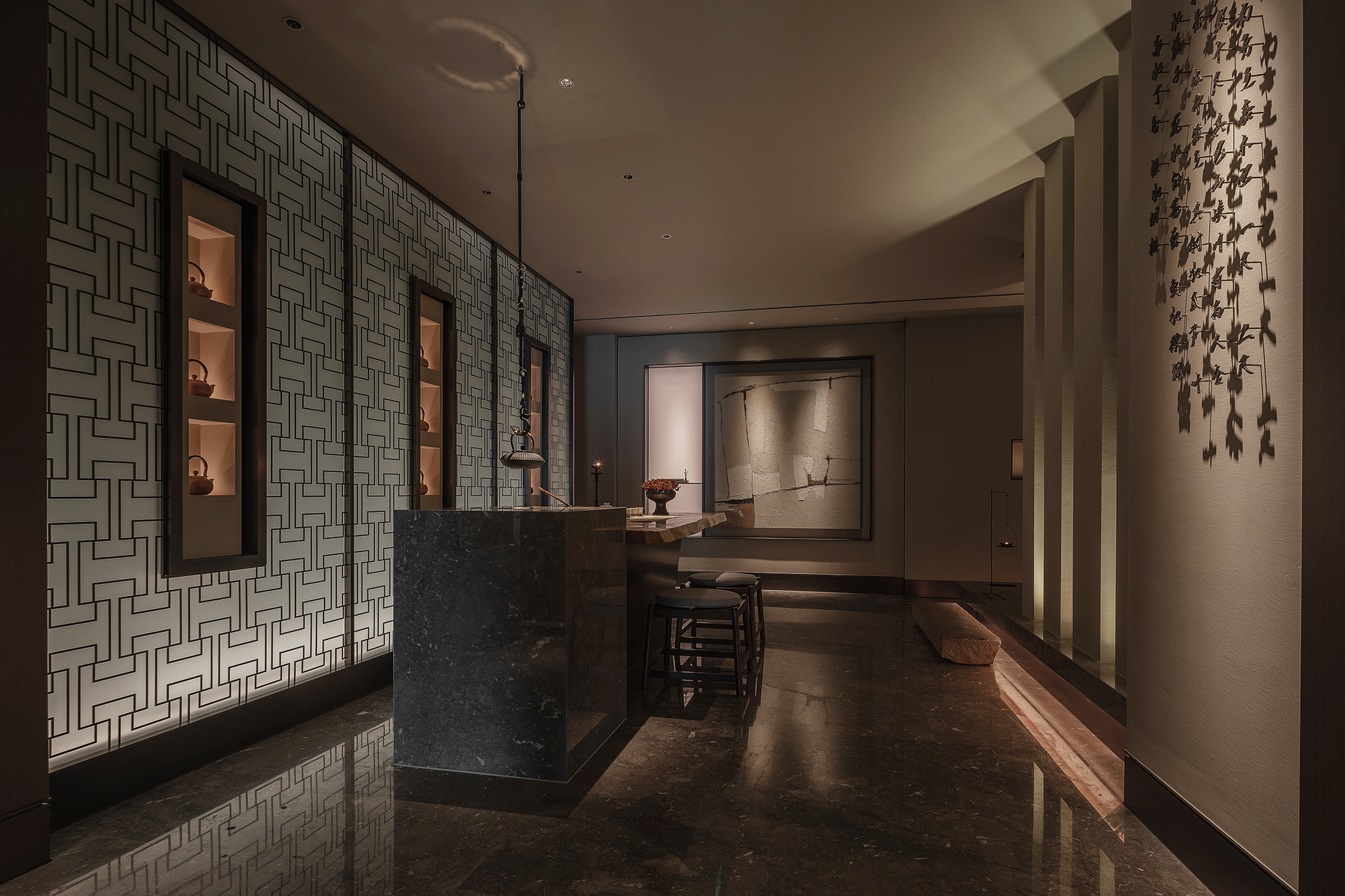 Kenna Design - Shanghai Tea Culture Chinese Restaurant - Yunfeng Villa by Design Aesthetics ...