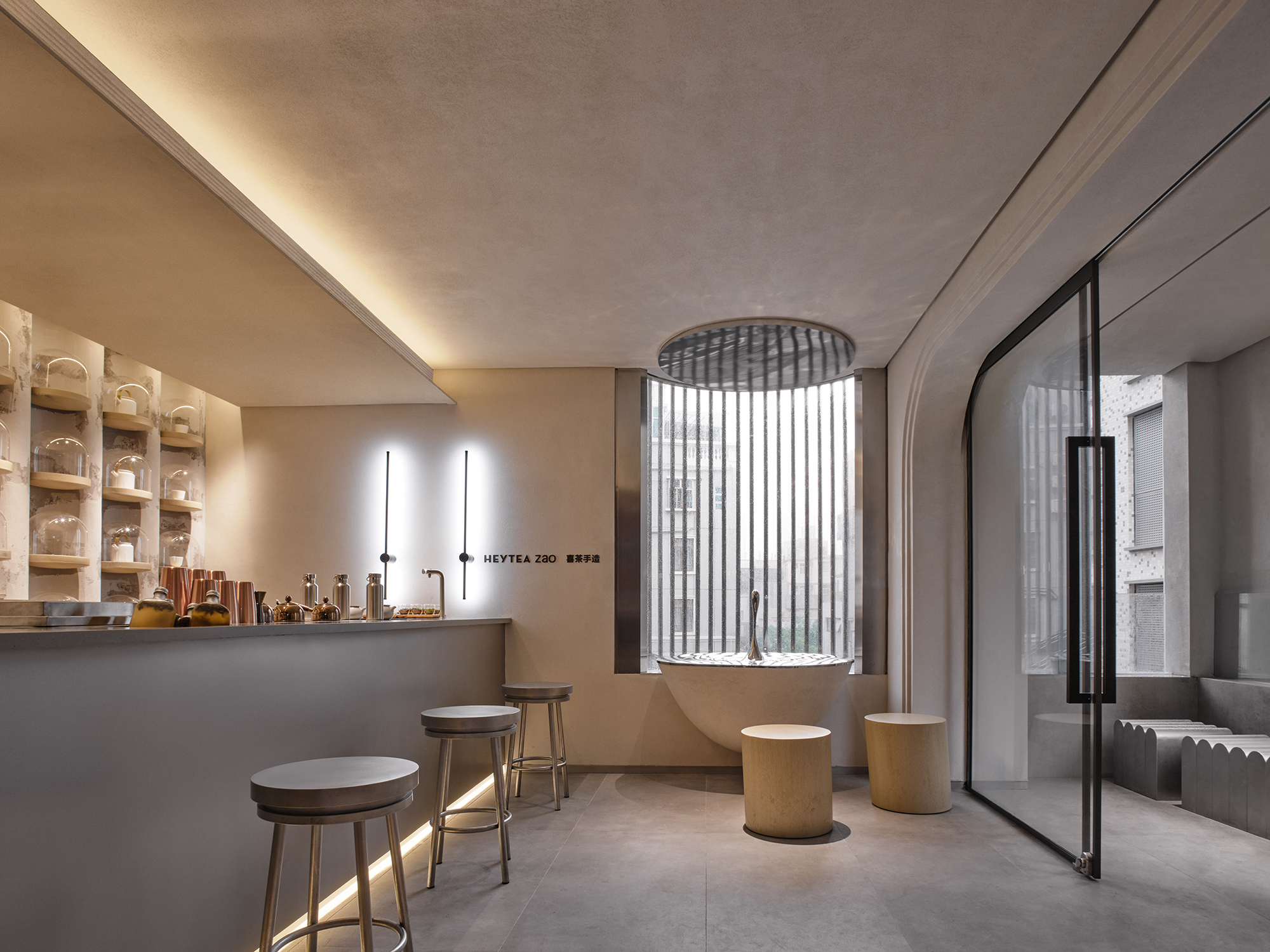 Heytea Zao Flagship Store by CCD / Cheng Chung Design (HK) - Architizer