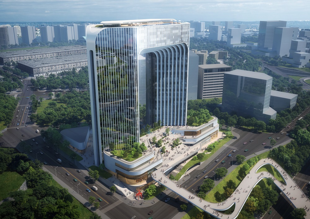 Idea 3437902: Chongqing Cuntan Cruise Terminal TOD by Aedas - Architizer