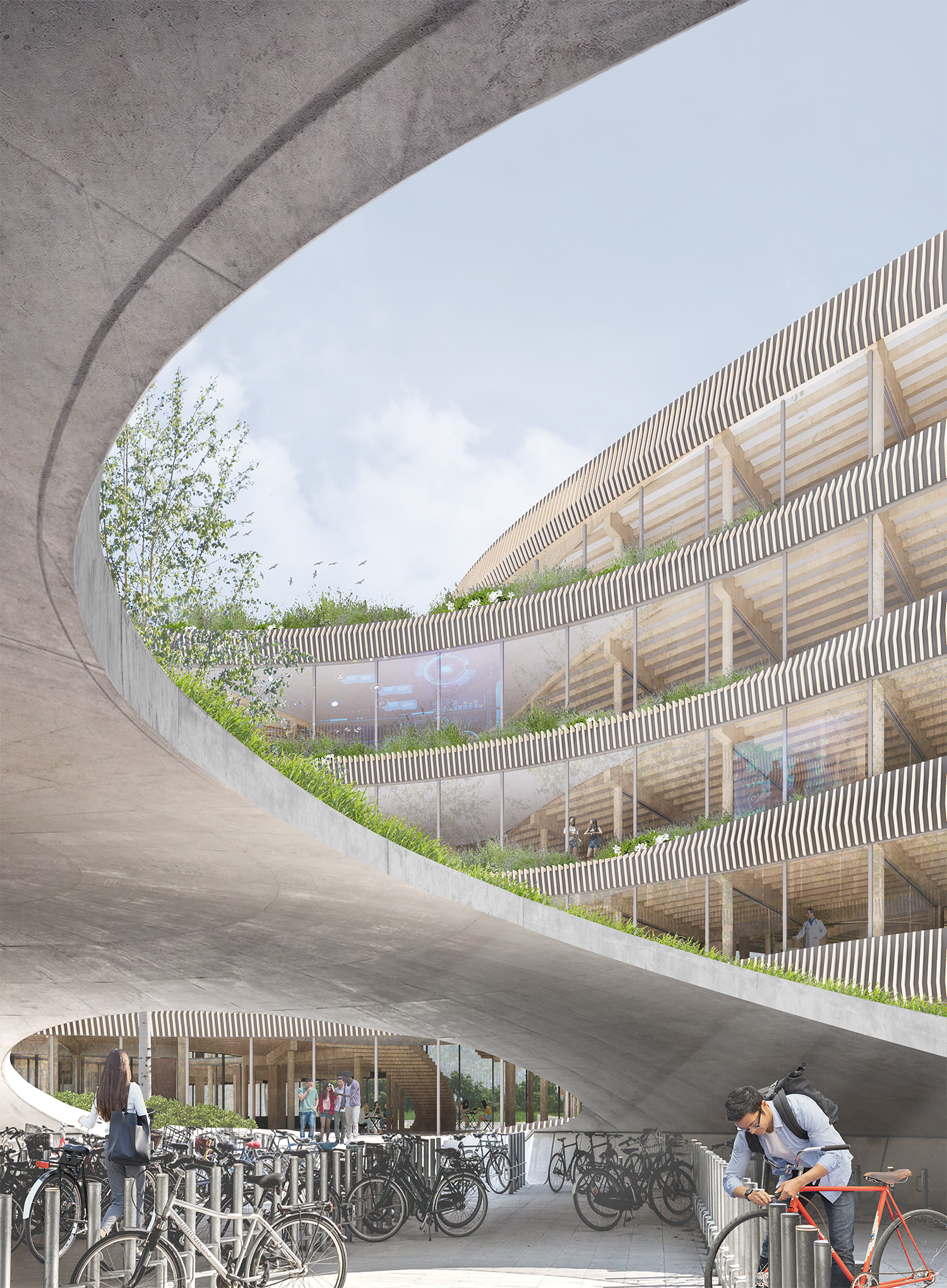 BLOOM - ECOTOPE EPFL Innovation Park by ARCADIE - Architizer