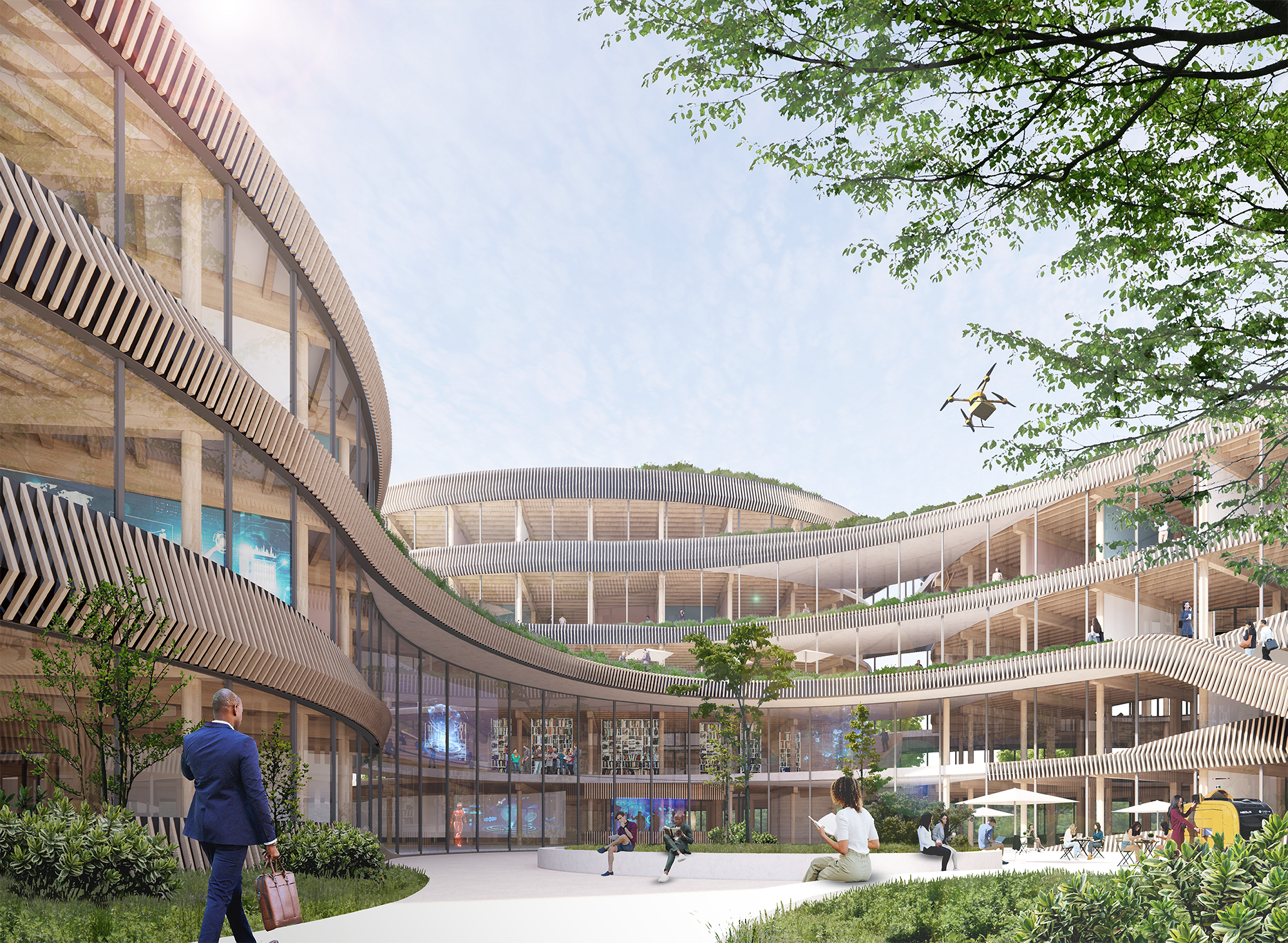 BLOOM - ECOTOPE EPFL Innovation Park by ARCADIE - Architizer