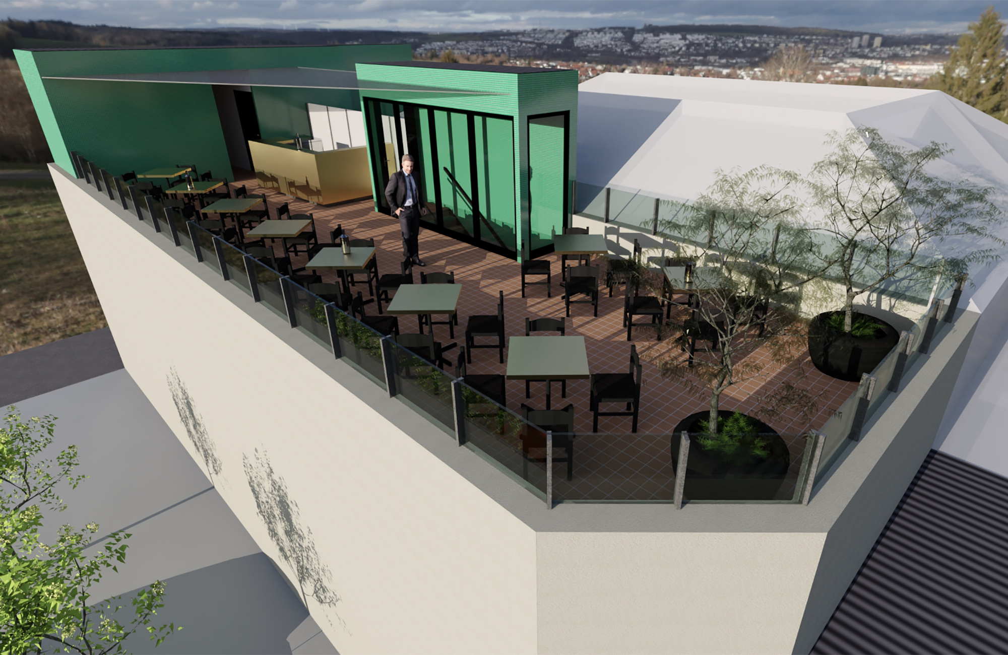 Rooftop Bar by SG2 architects + interiors - Architizer