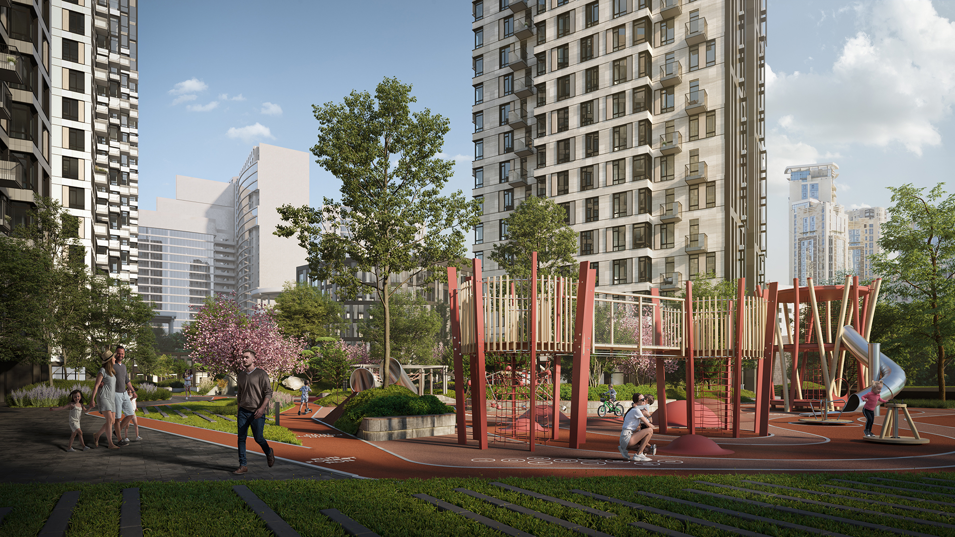 TRINITY APARTMENT COMPLEX by POLOTNO ARCHITECTS - Architizer