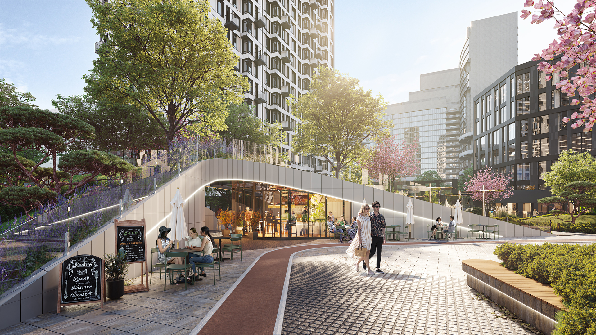 TRINITY APARTMENT COMPLEX by POLOTNO ARCHITECTS - Architizer