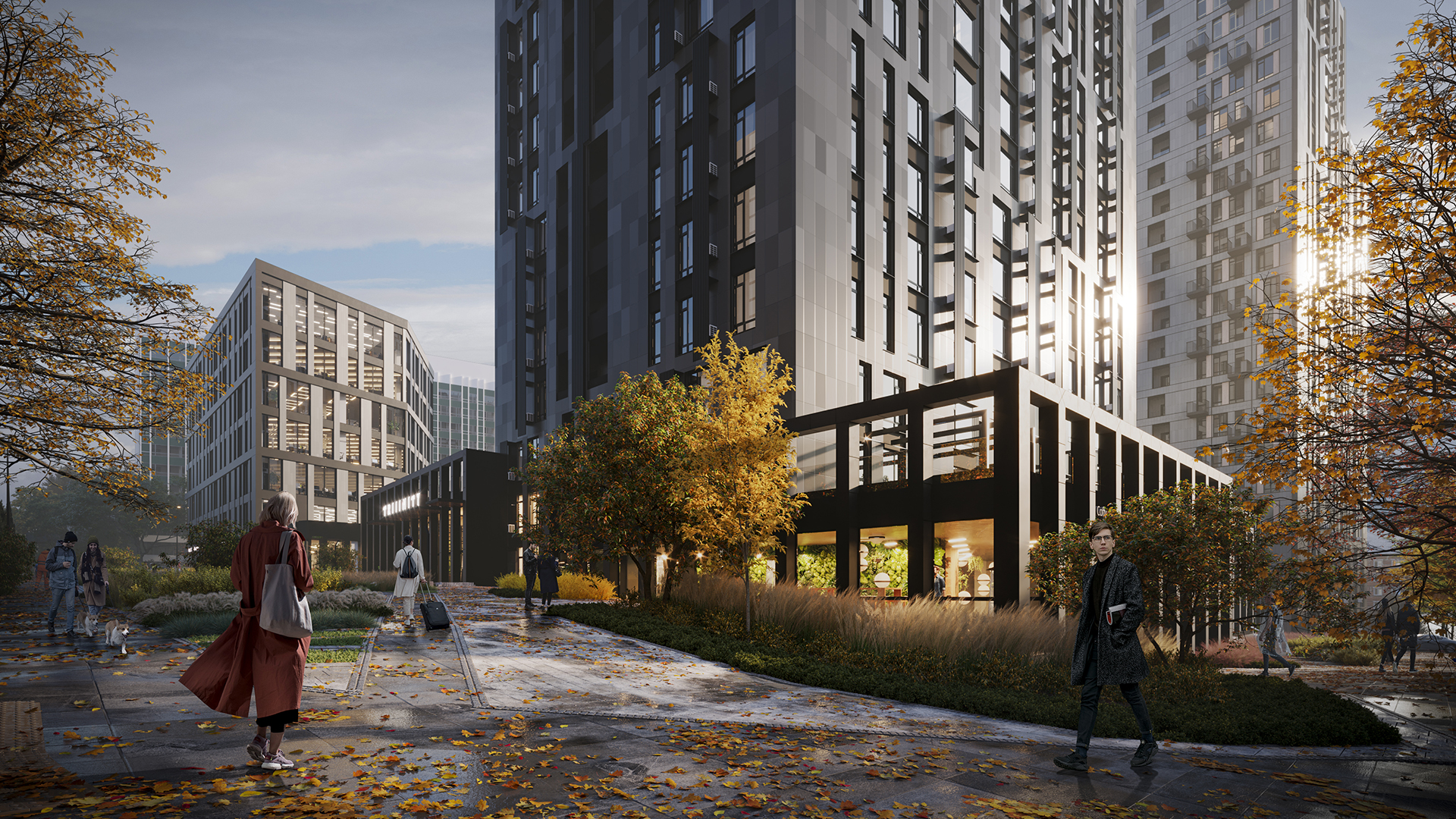 TRINITY APARTMENT COMPLEX by POLOTNO ARCHITECTS - Architizer