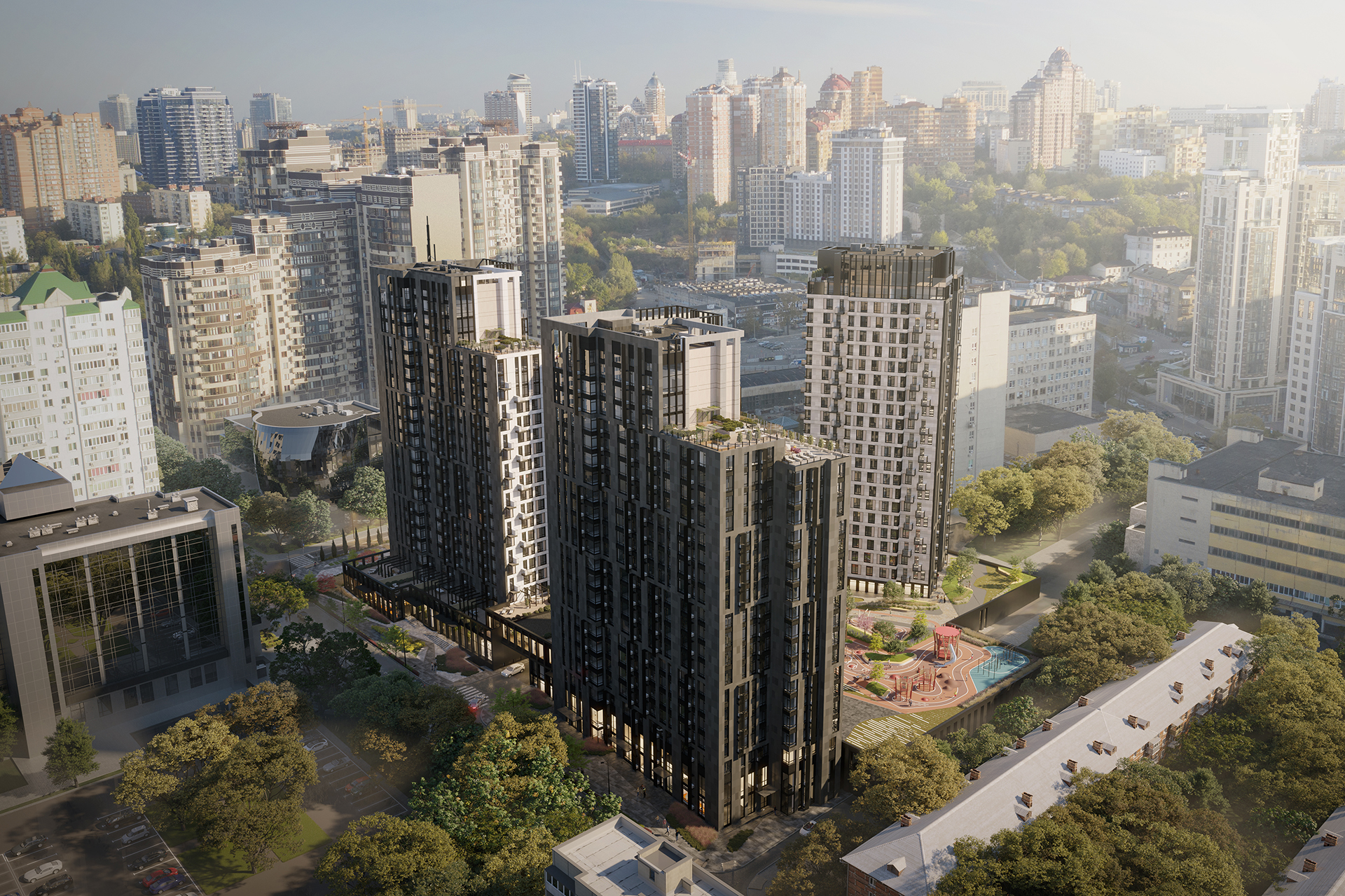 TRINITY APARTMENT COMPLEX by POLOTNO ARCHITECTS - Architizer