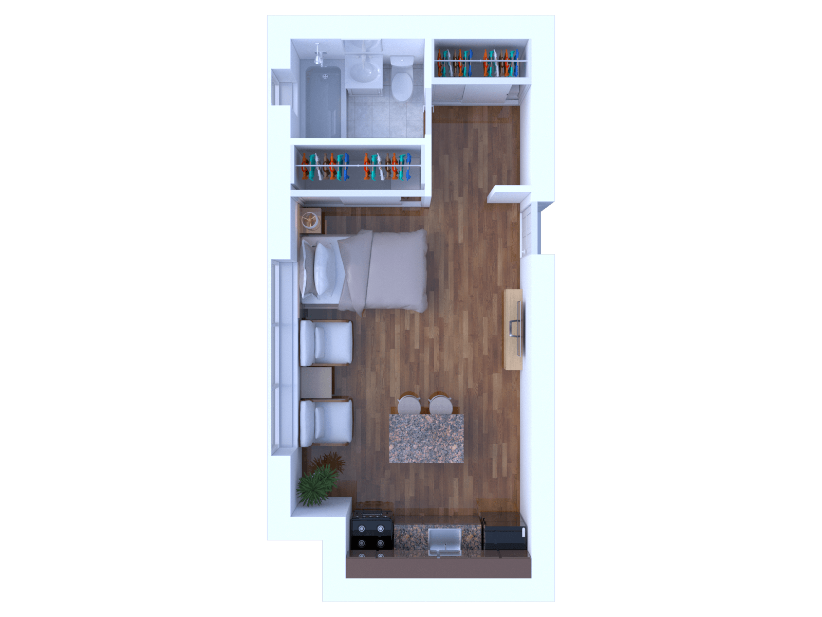 3D Floor Plans for Affordable Housing Developers by The 2D3D Floor Plan Company - Architizer