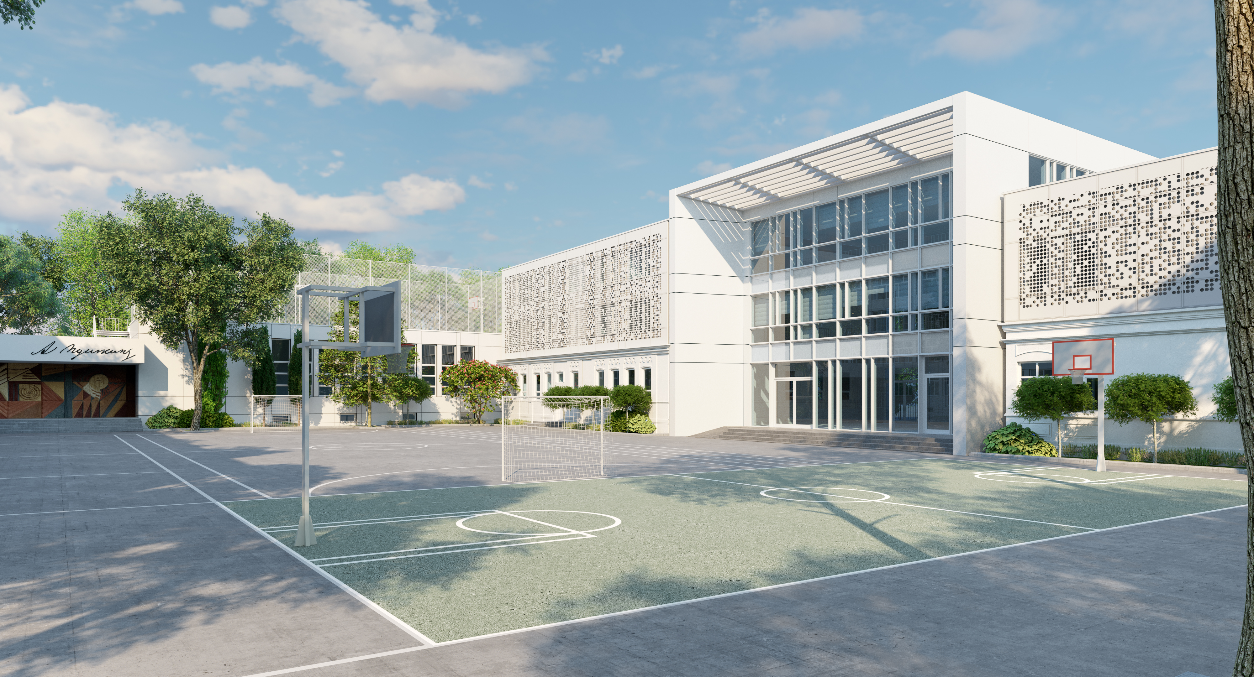 School renovation by Architectural Studio DIZARH - Architizer