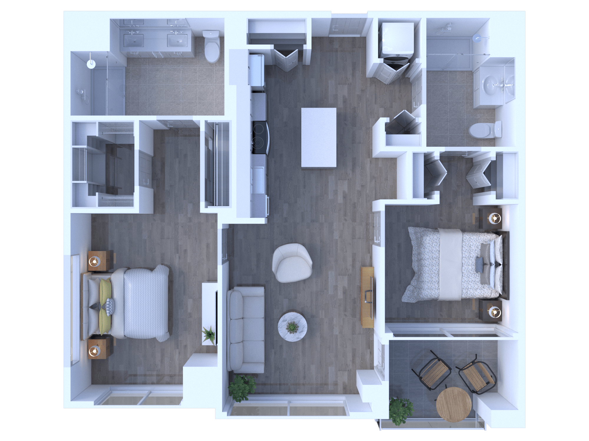 3D Floor Plans for Apartment Homes by The 2D3D Floor Plan Company - Architizer