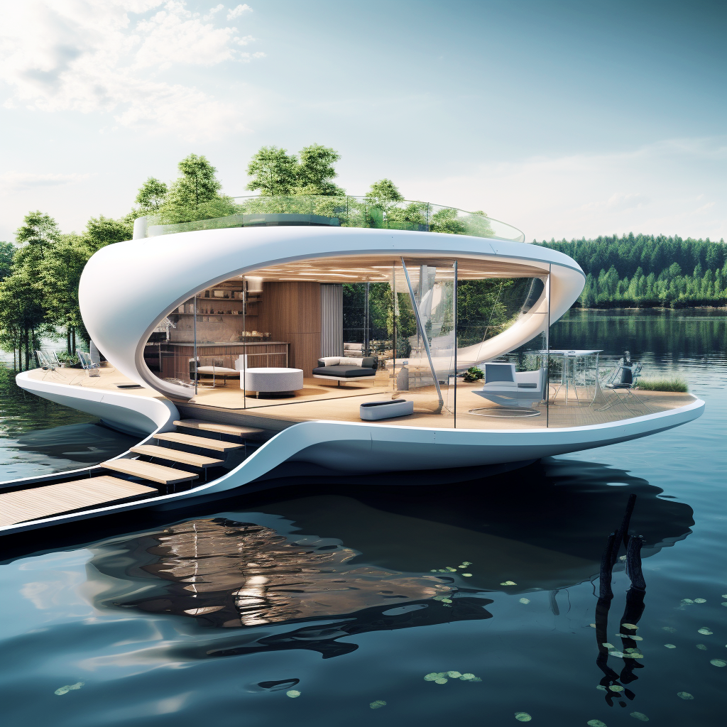 FlowSpace: Riverine Work Retreat by EK Architecture PLLC, DBA onE.GLobe - Architizer