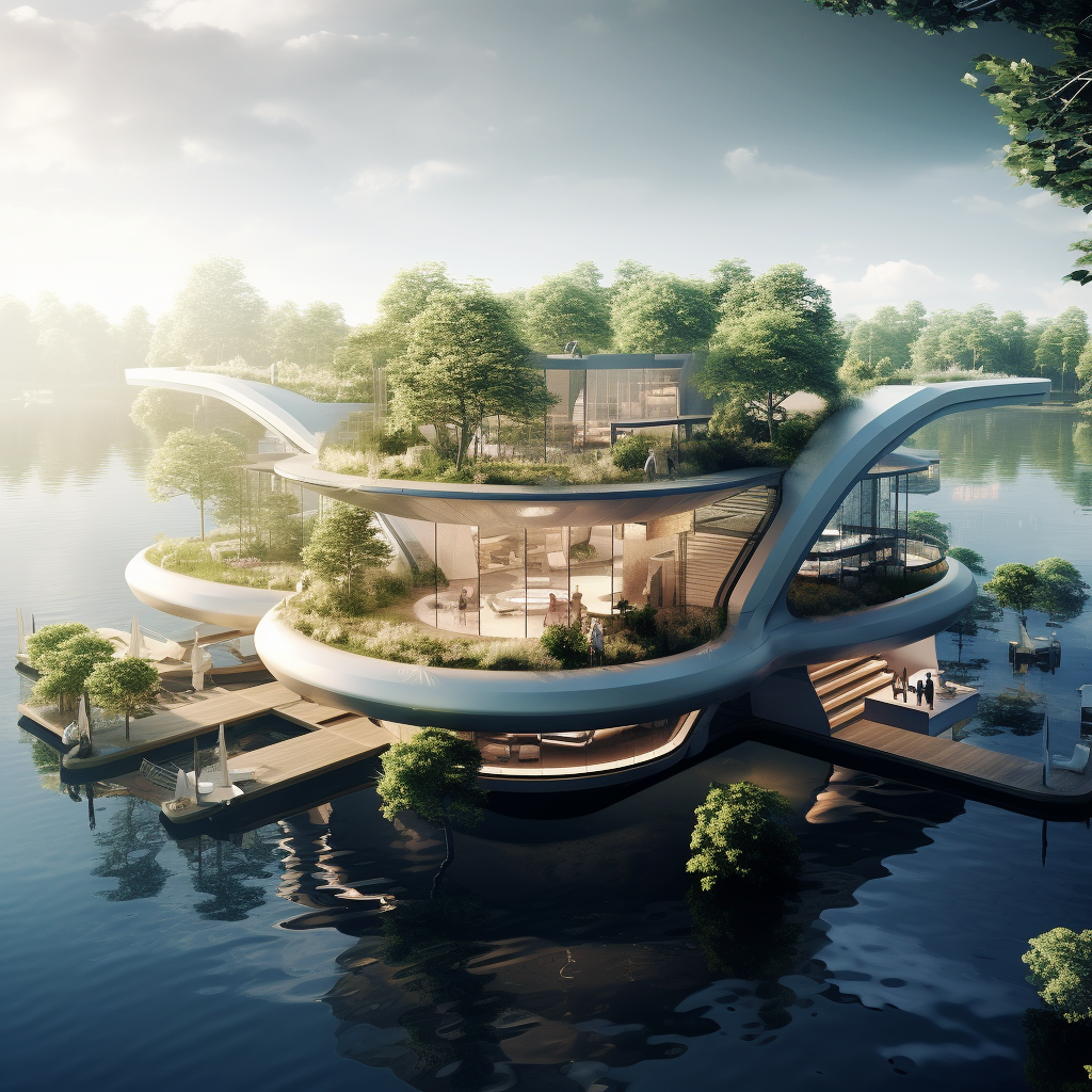 FlowSpace: Riverine Work Retreat by EK Architecture PLLC, DBA onE.GLobe - Architizer