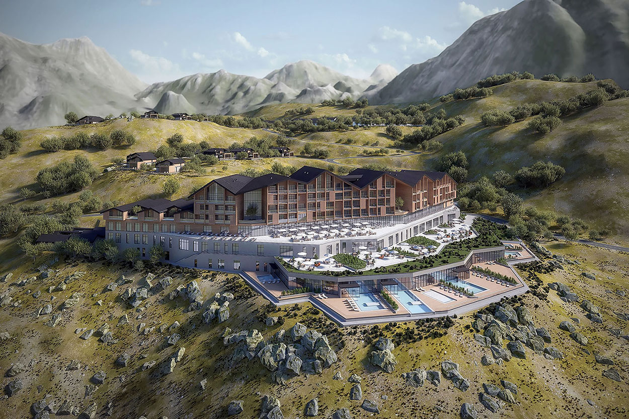 ISTISU THERMAL SPA RESORT by UPA Italia by Paolo Lettieri Architects - Architizer