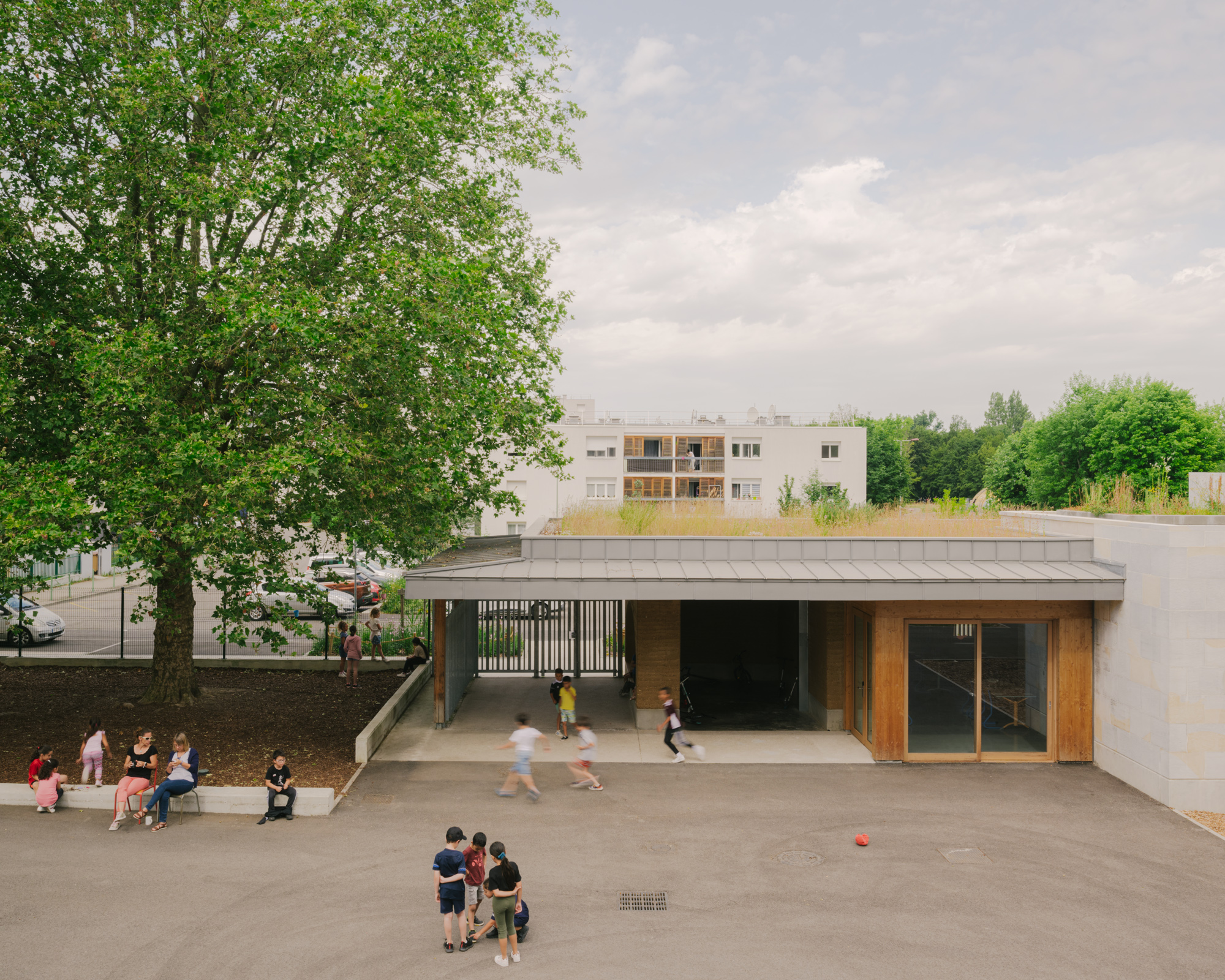 École Primaire Jean Rostand by designbuildLAB - Architizer