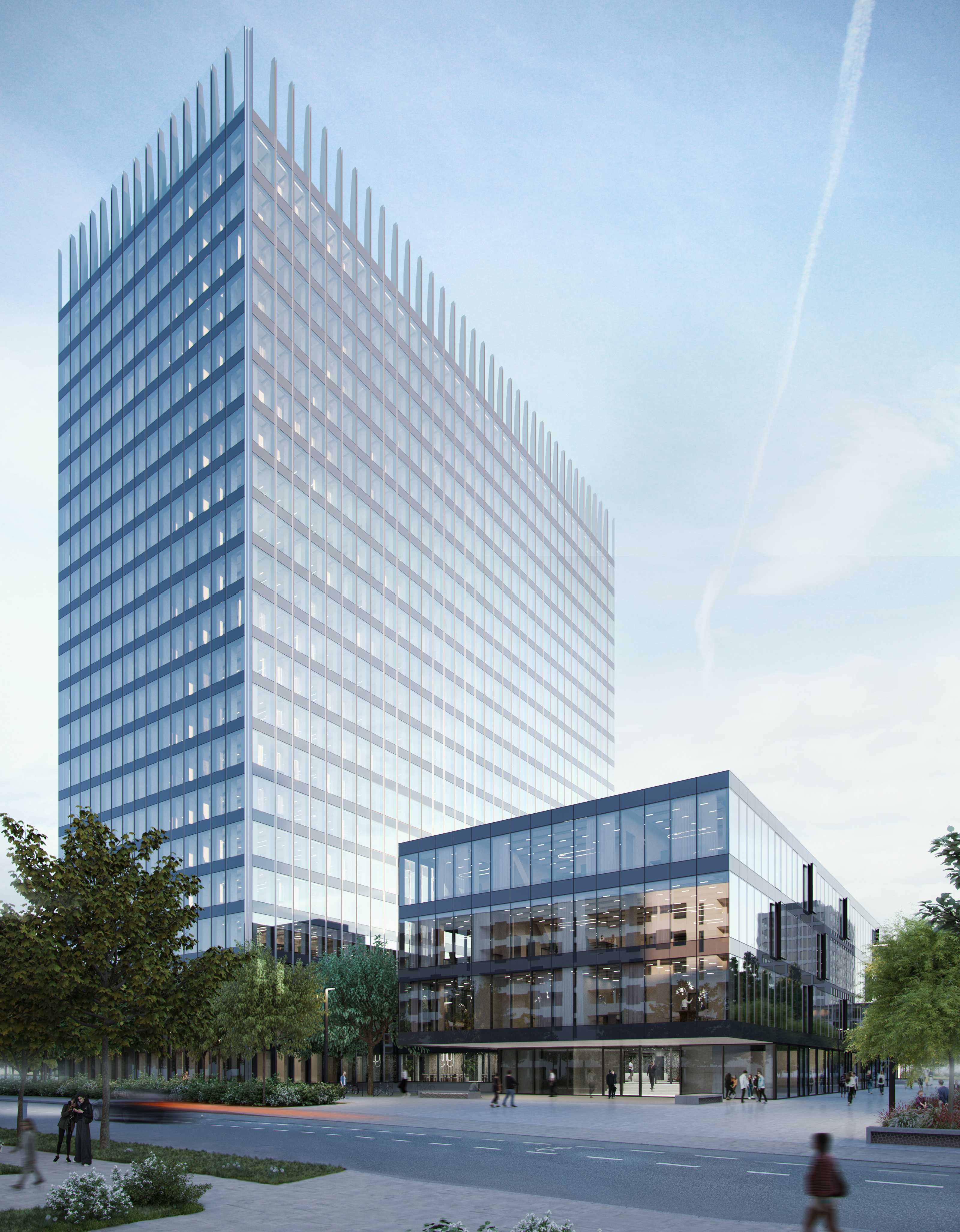 THE SOURCE high-rise revitalization by HENN - Architizer