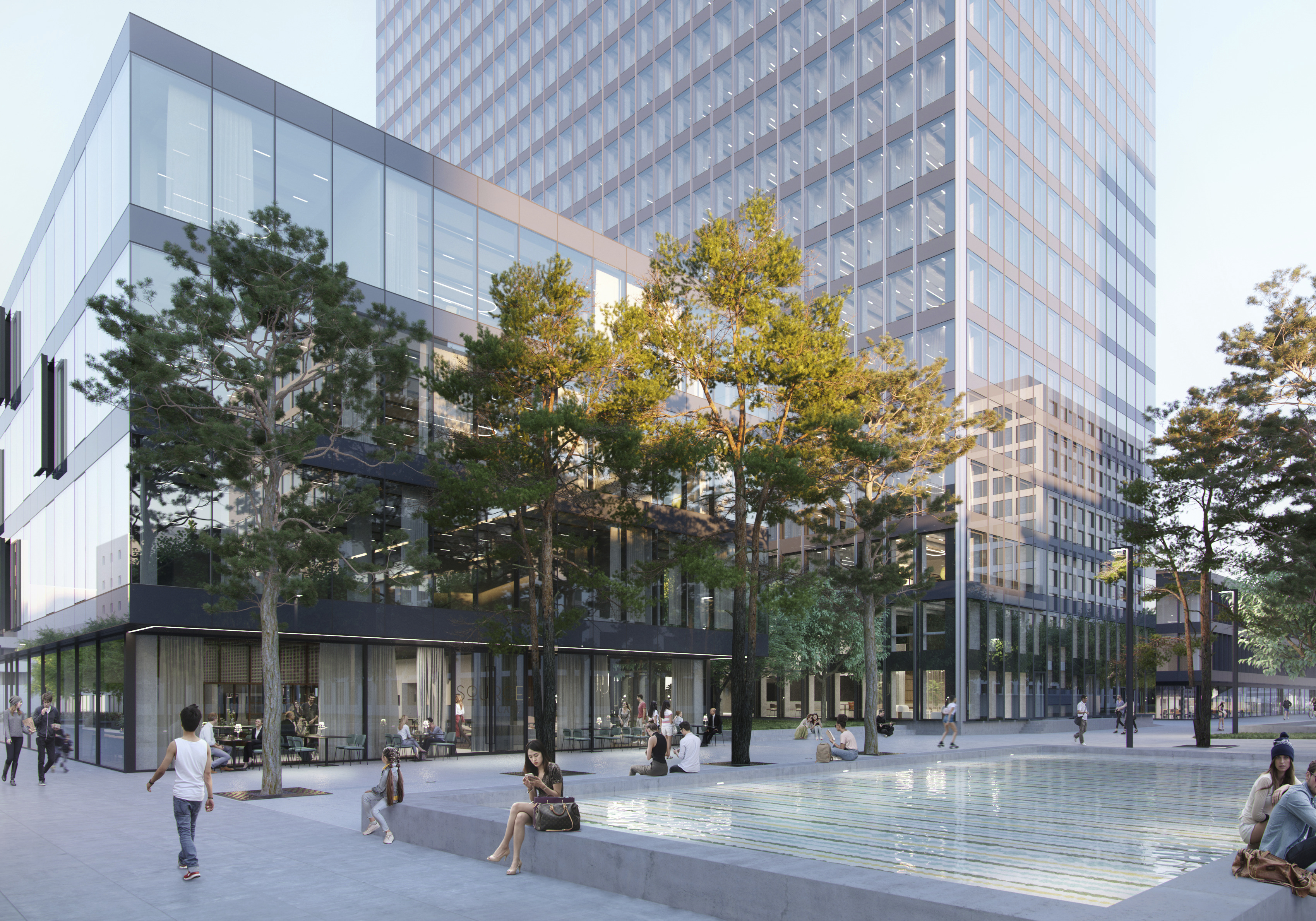 THE SOURCE high-rise revitalization by HENN - Architizer