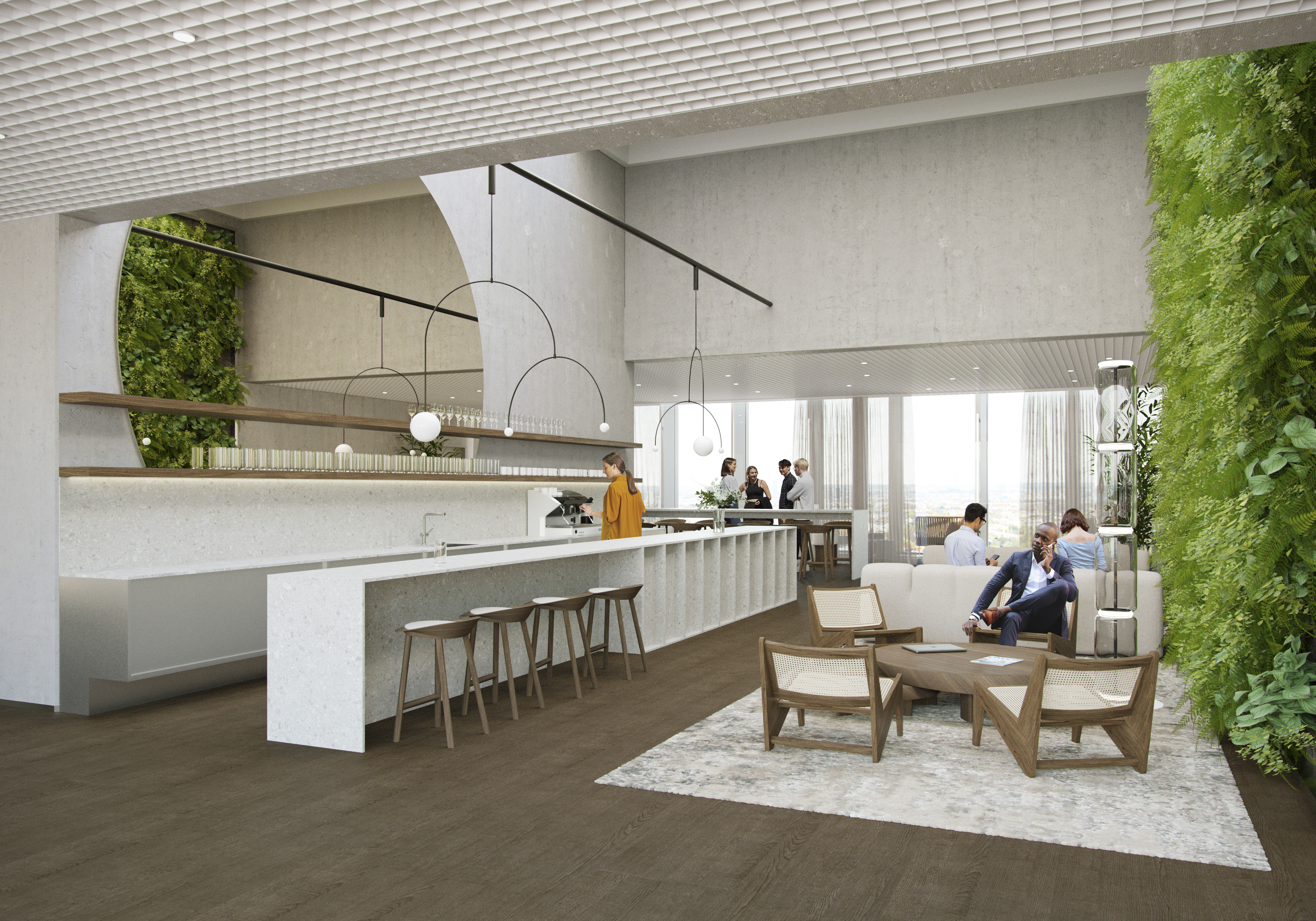 THE SOURCE high-rise revitalization by HENN - Architizer