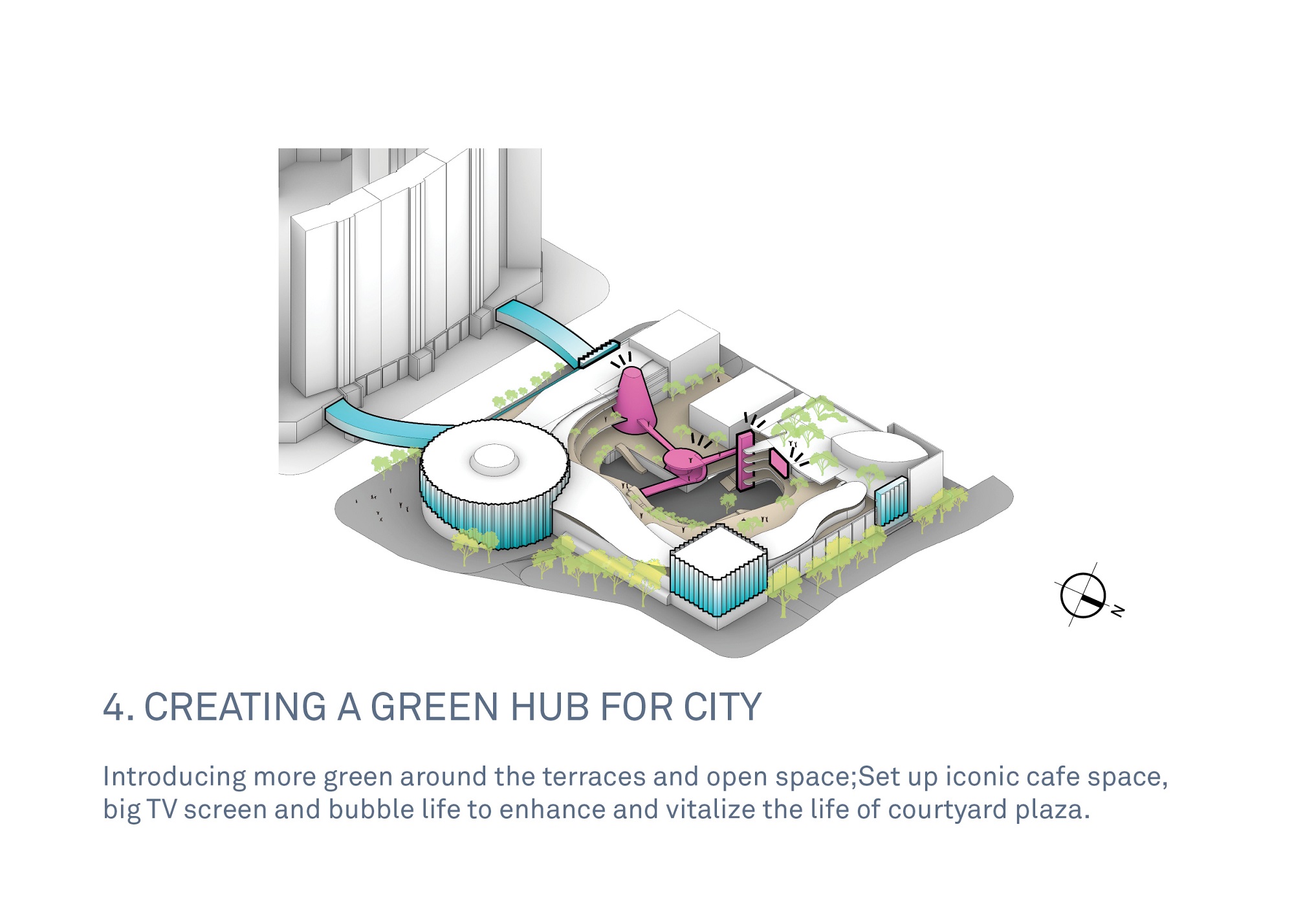 Revitalising the mixed commercial park in Futian CBD by Aedas - Architizer