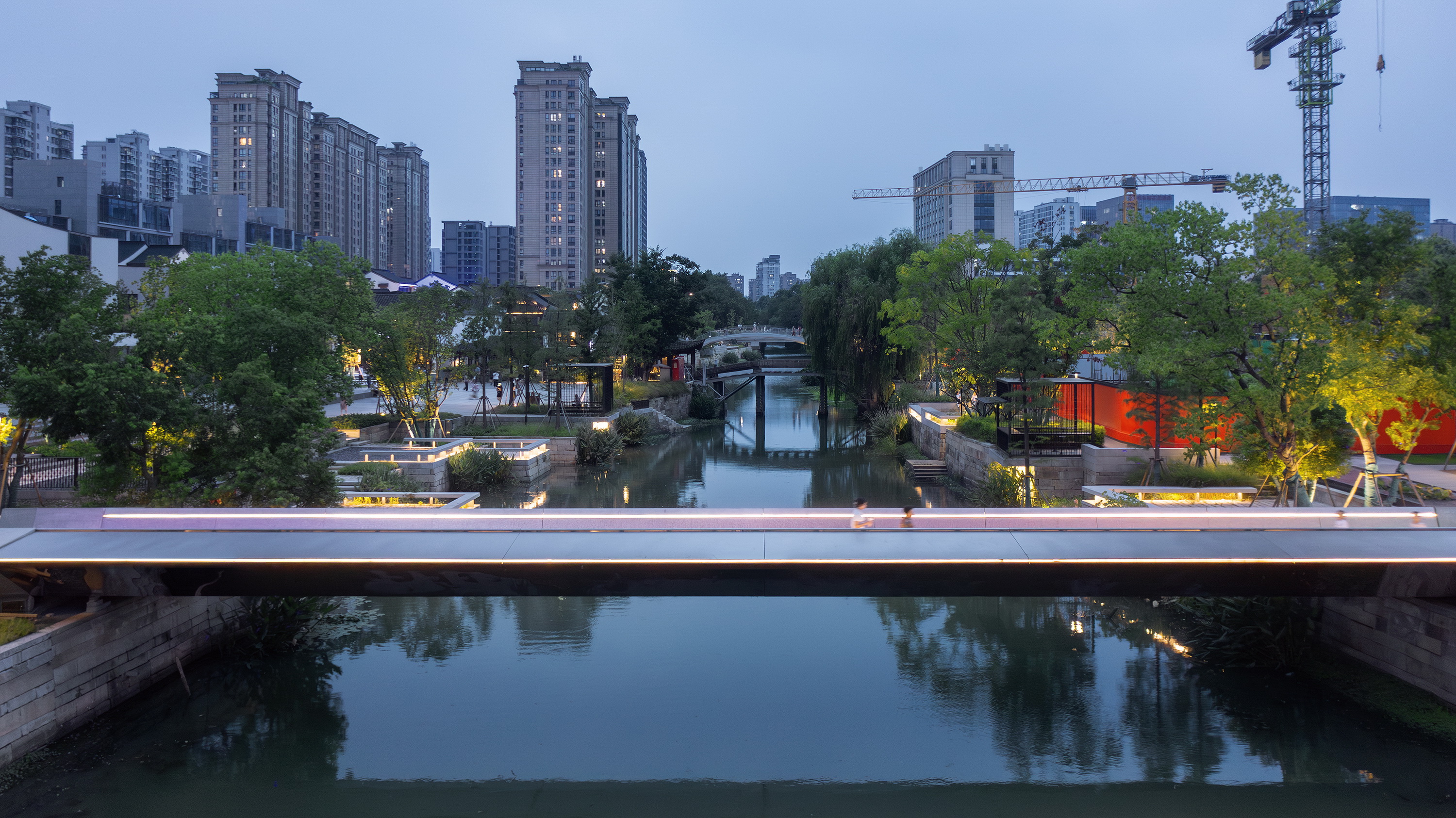 Lying Rainbow (Wohong) and Tranquil Wave (Pingbo) Bridges by GOA (Group of Architects) - Architizer