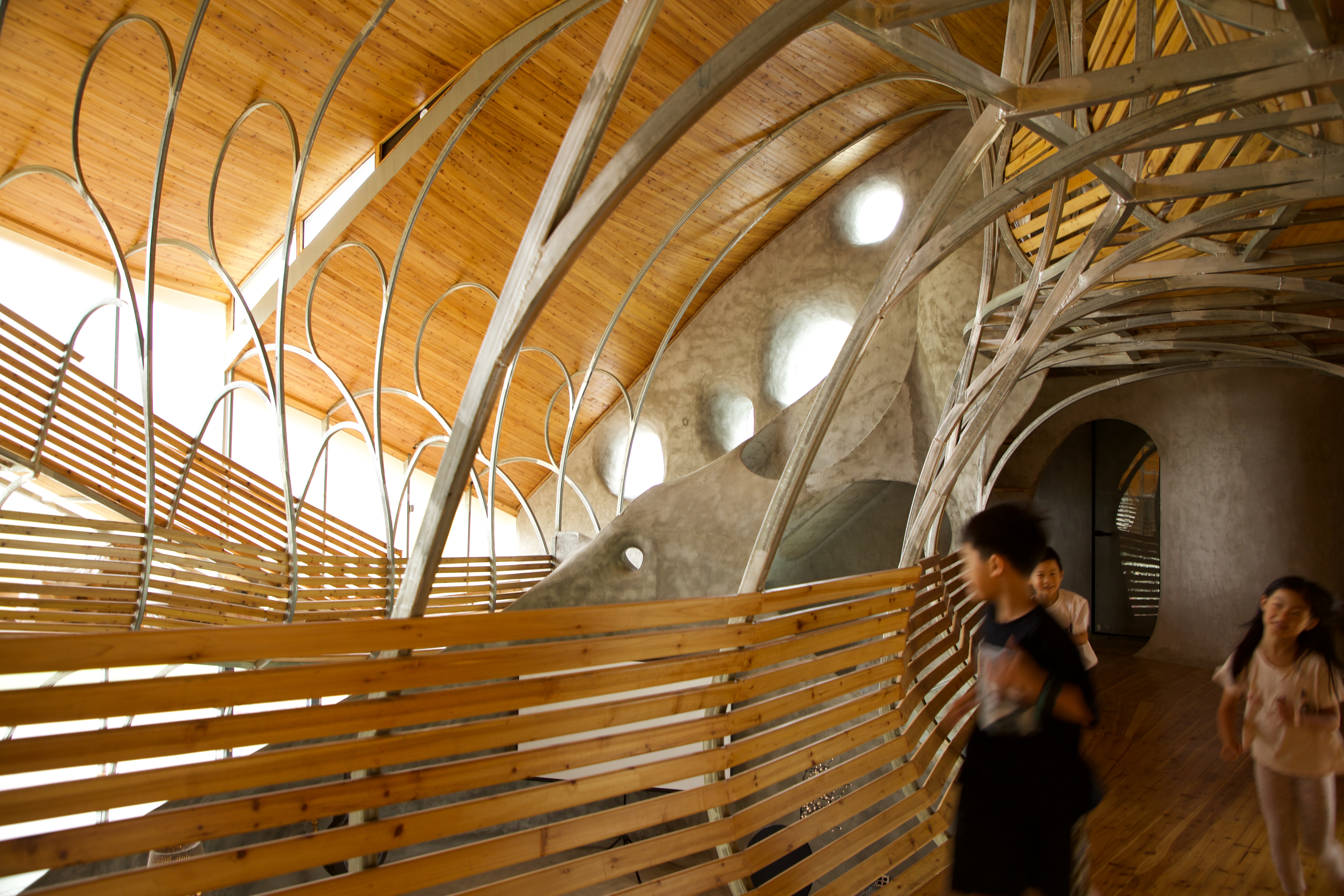 Jiulongfeng Children Learning Center for Conservation by LUO studio - Architizer