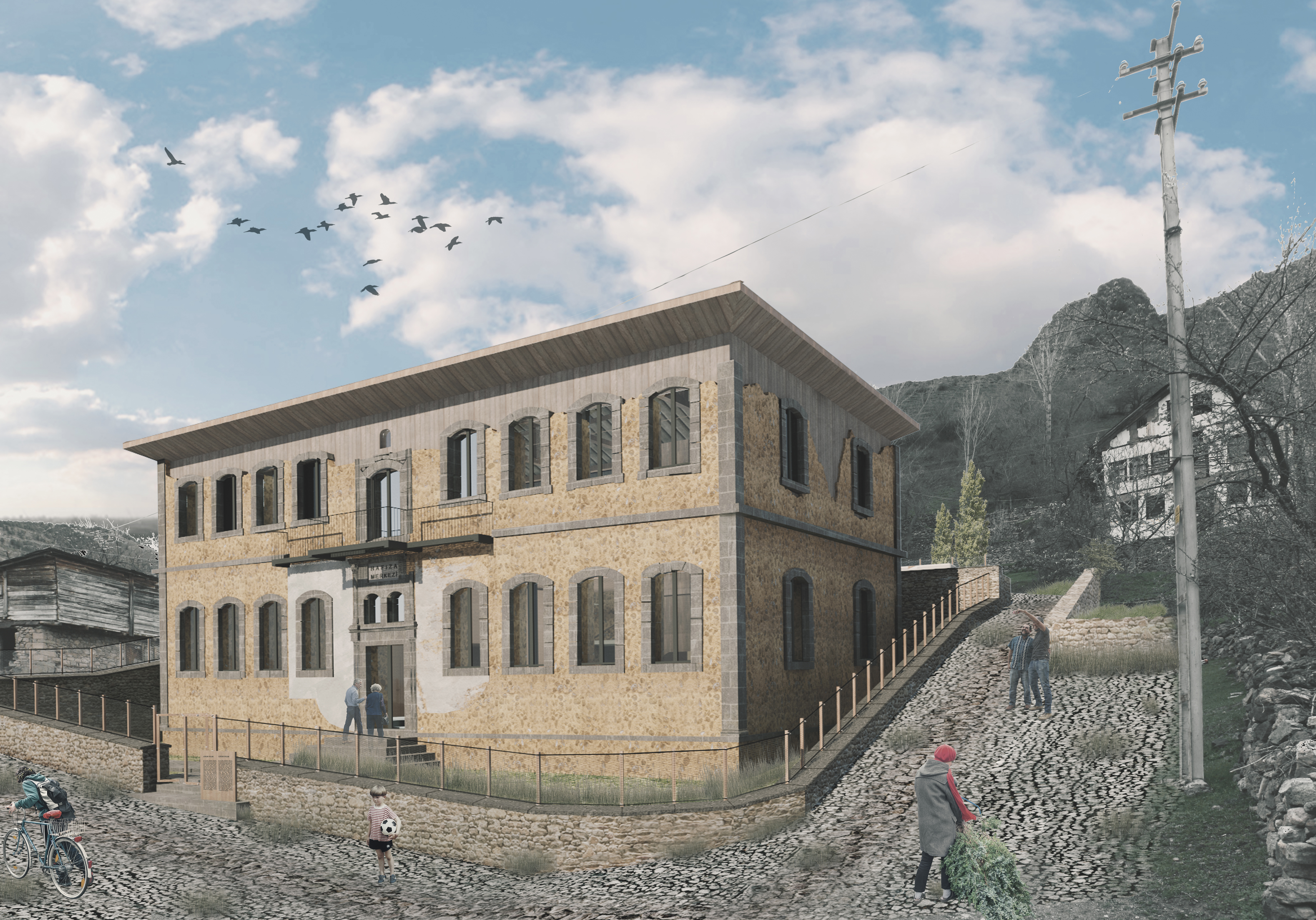 Greek School Memory Center by KOOP Architects - Architizer