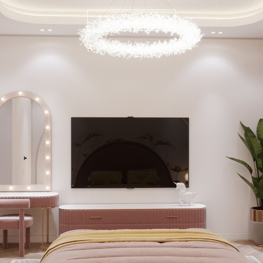 Dreamy Girls' Bedroom Interior Design and Fit-Out by LUXURY ANTONOVICH ...