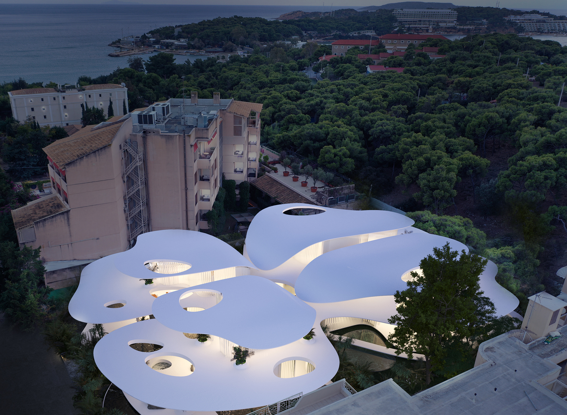 Idea 4015371: The Chrysalis Residences by 314 architecture studio in Vouliagmeni, Greece ...
