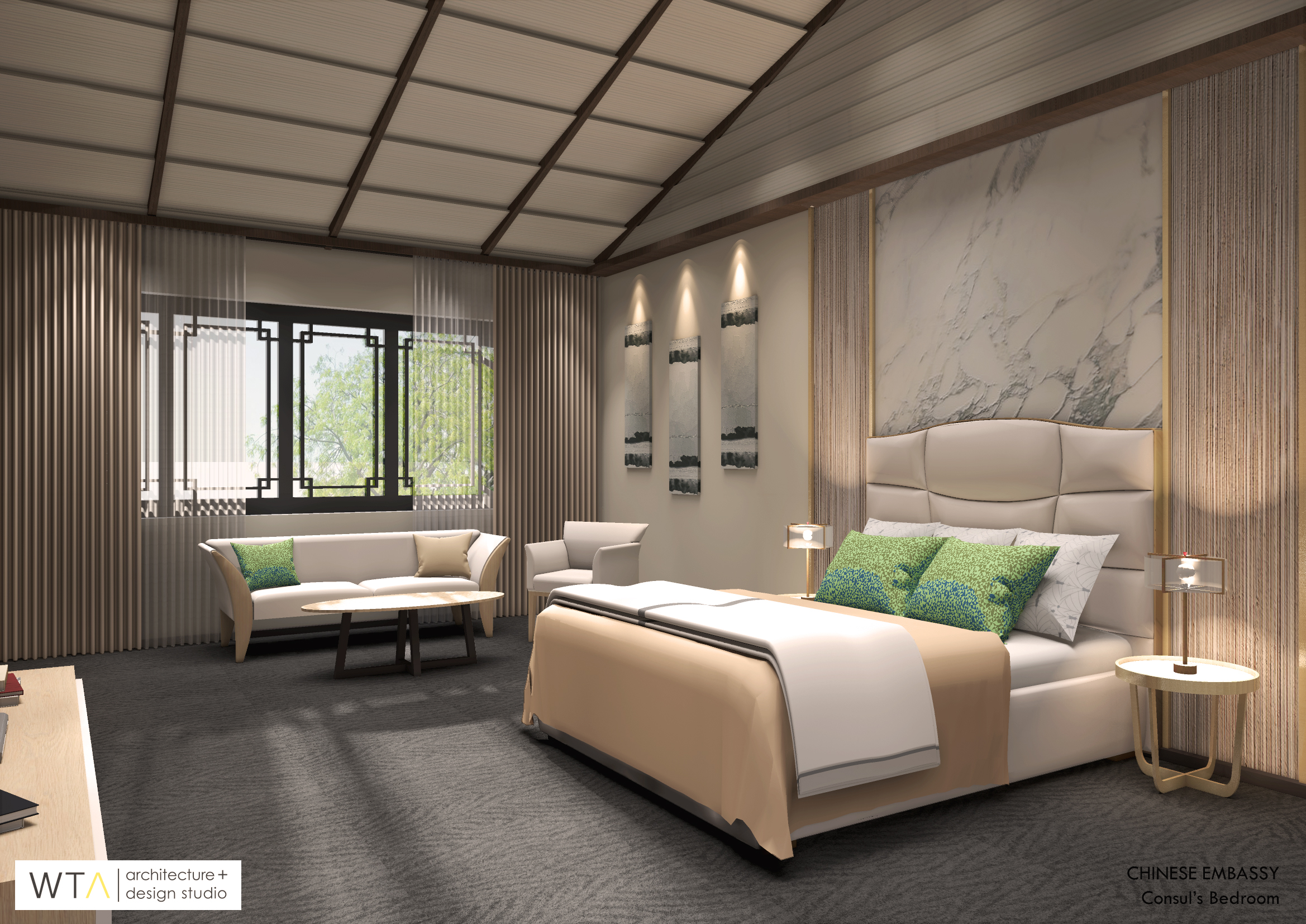 Chinese Embassy Cultural Section by WTA Design Studio - Architizer