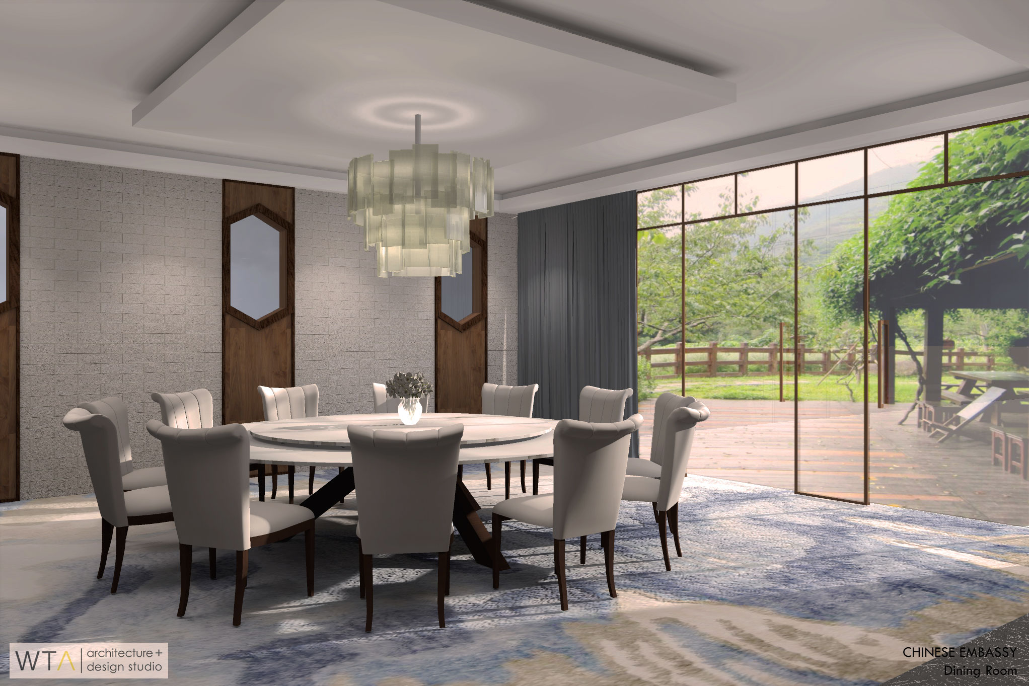 Chinese Embassy Cultural Section by WTA Design Studio - Architizer