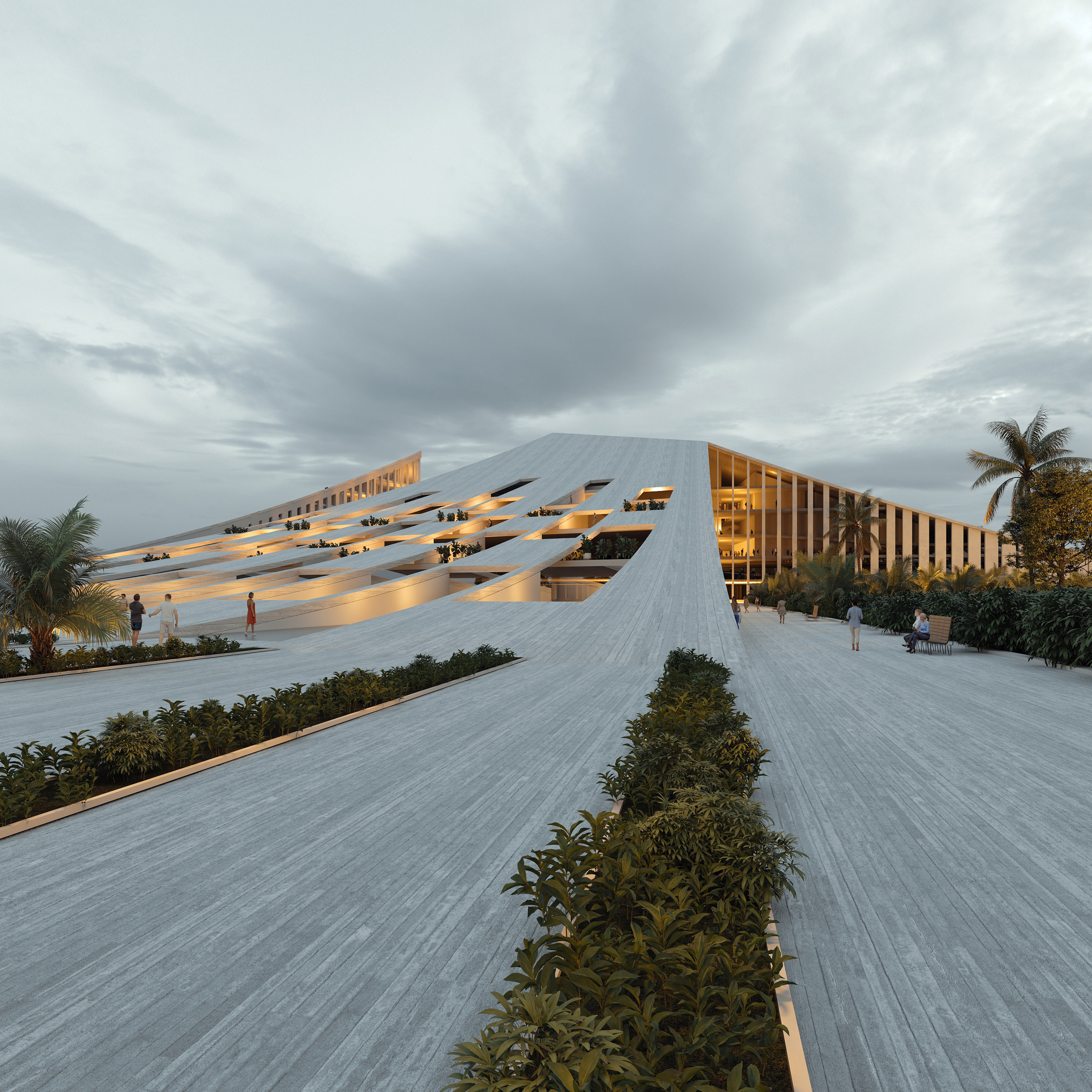 Saeed International Commerce Center by MARZ design and architecture - Architizer
