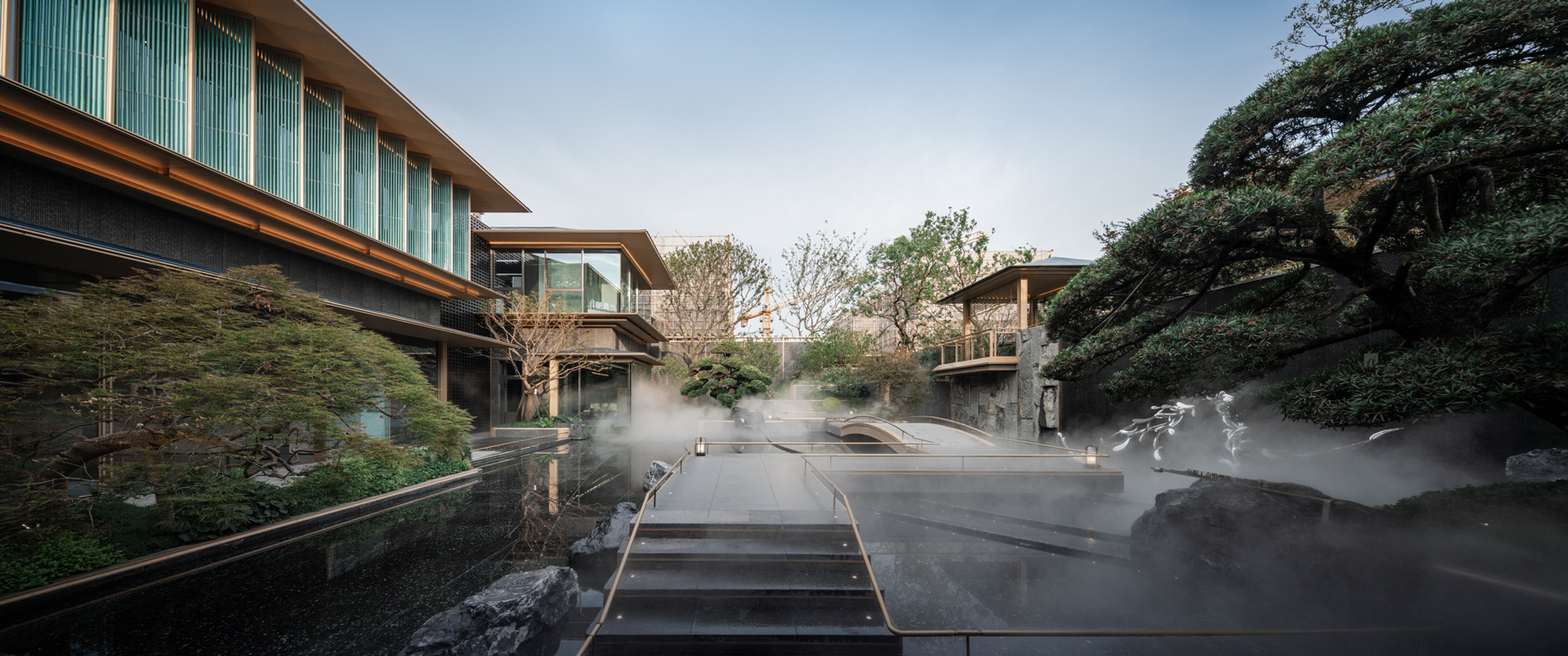 Zhongtian · Jing Yue Qing Lan "Multicolor Villa" by line+ studio - Architizer