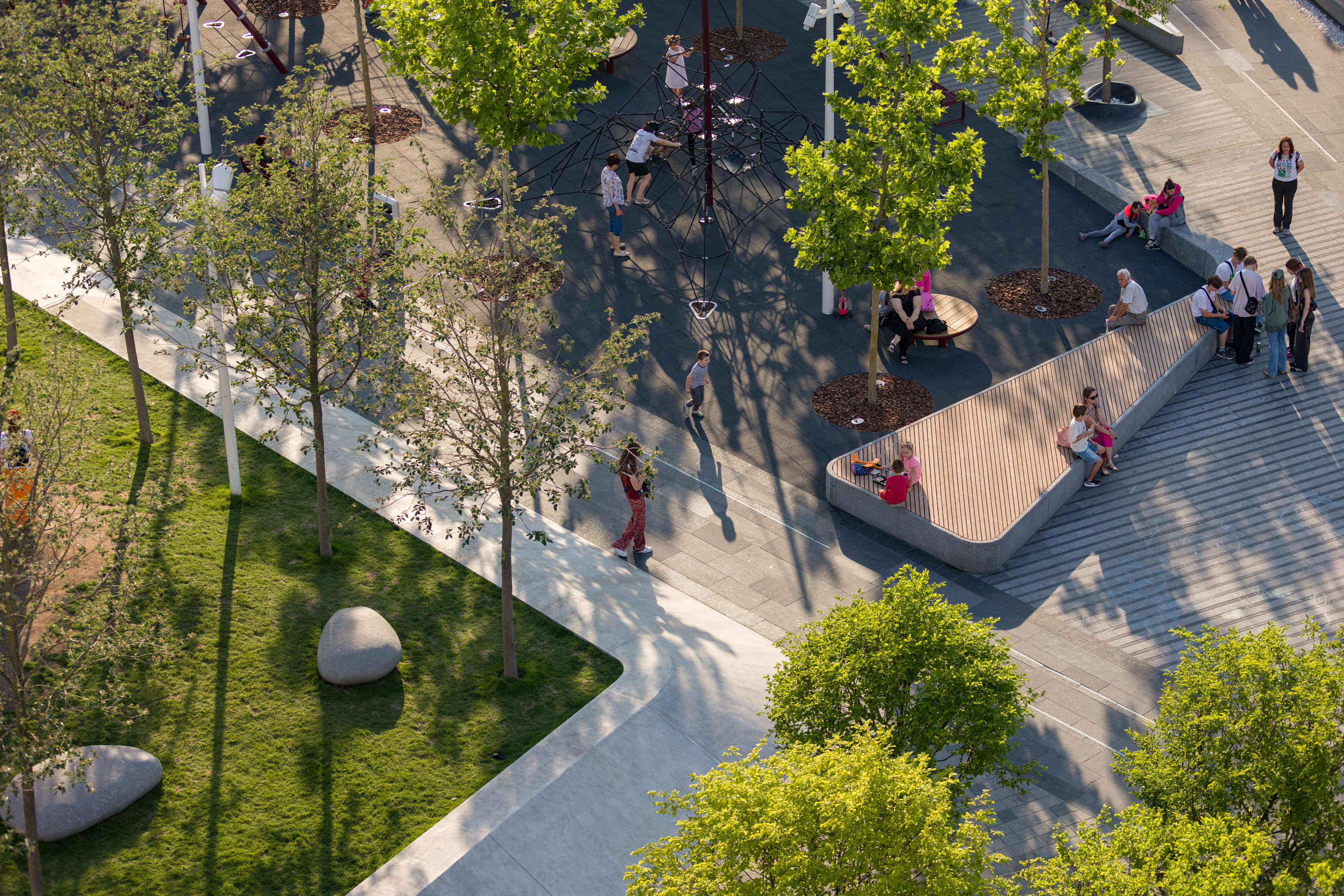 Reconstruction of Uspenska Square in Dnipro, Ukraine by Architectural team of Dmytro Volyk and ...