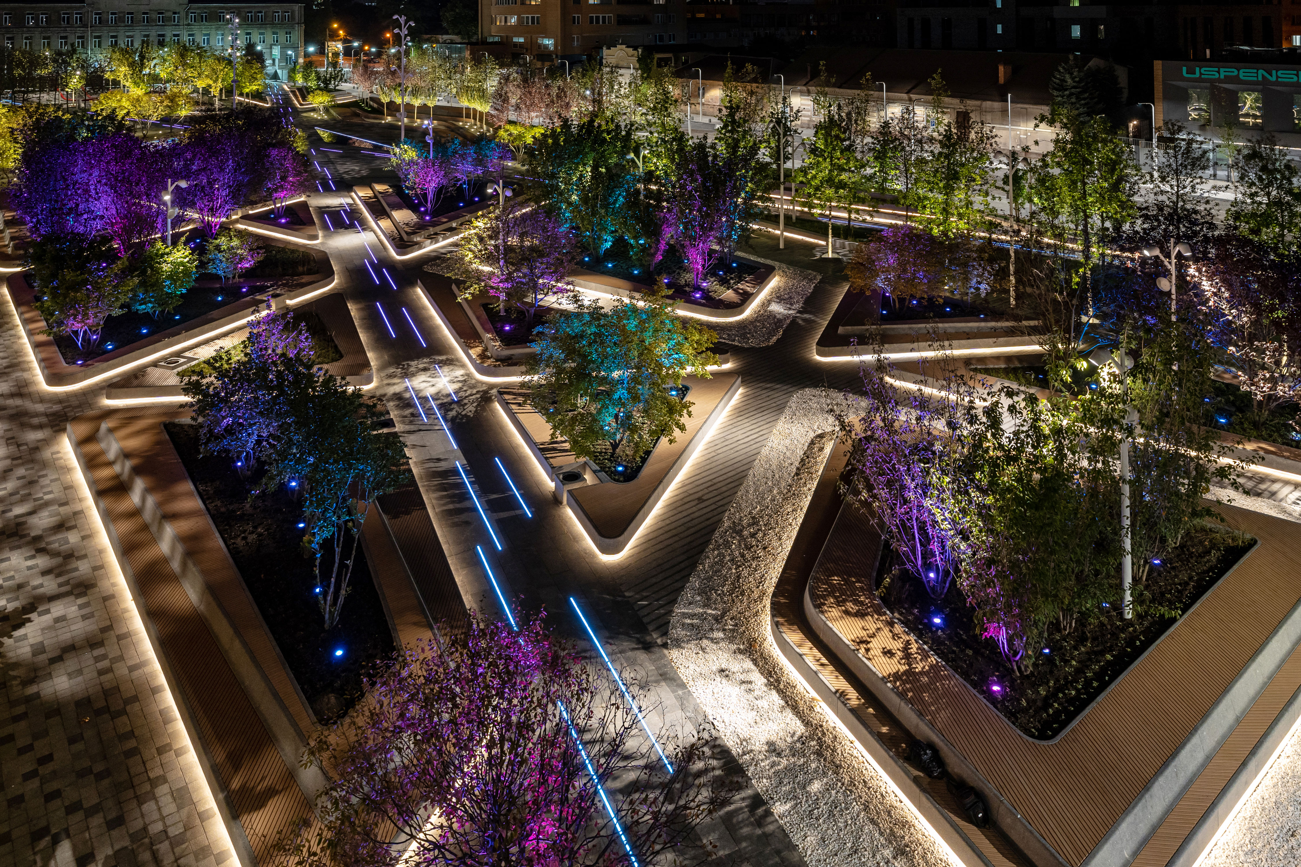 Reconstruction of Uspenska Square in Dnipro, Ukraine by Architectural team of Dmytro Volyk and ...