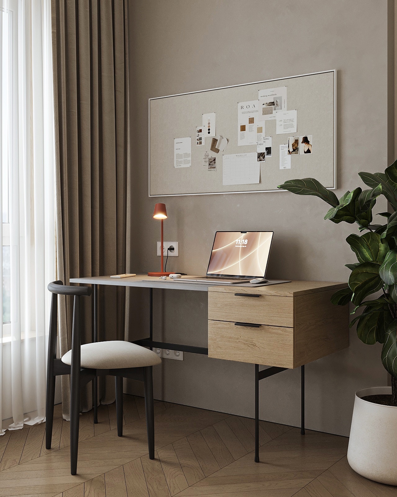 Кабинет 9,8 м² by DD Design Studio - Architizer