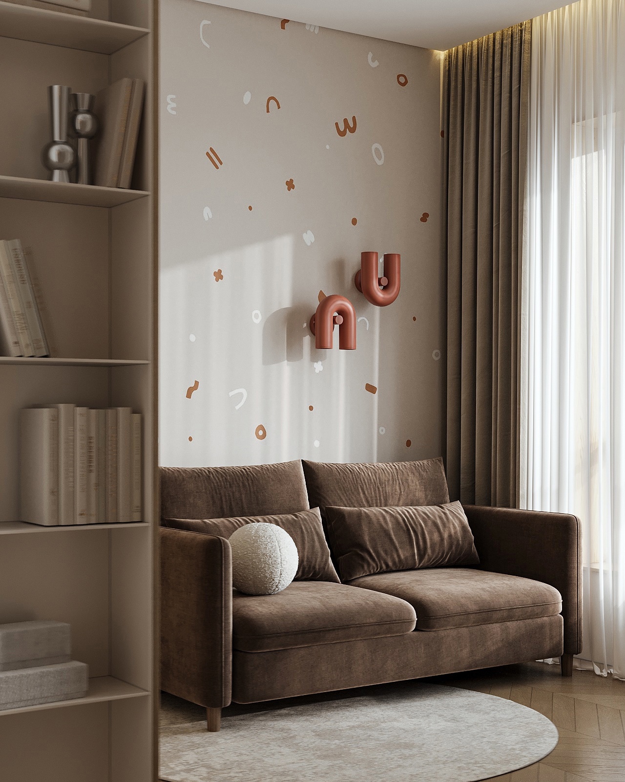 Кабинет 9,8 м² by DD Design Studio - Architizer