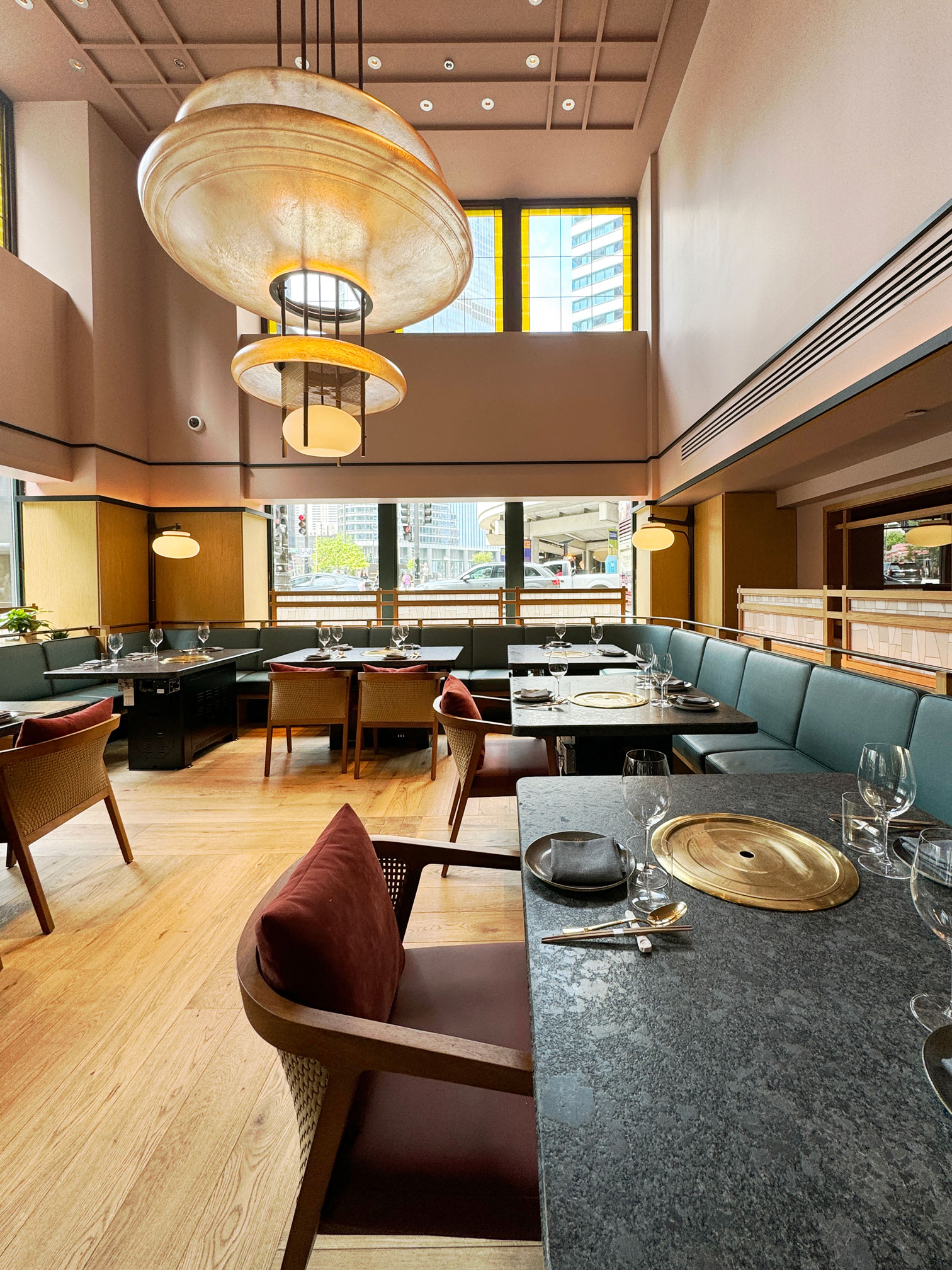 L7 Chicago Hotel & Perilla Steakhouse Restaurant by GREC Architects - Architizer