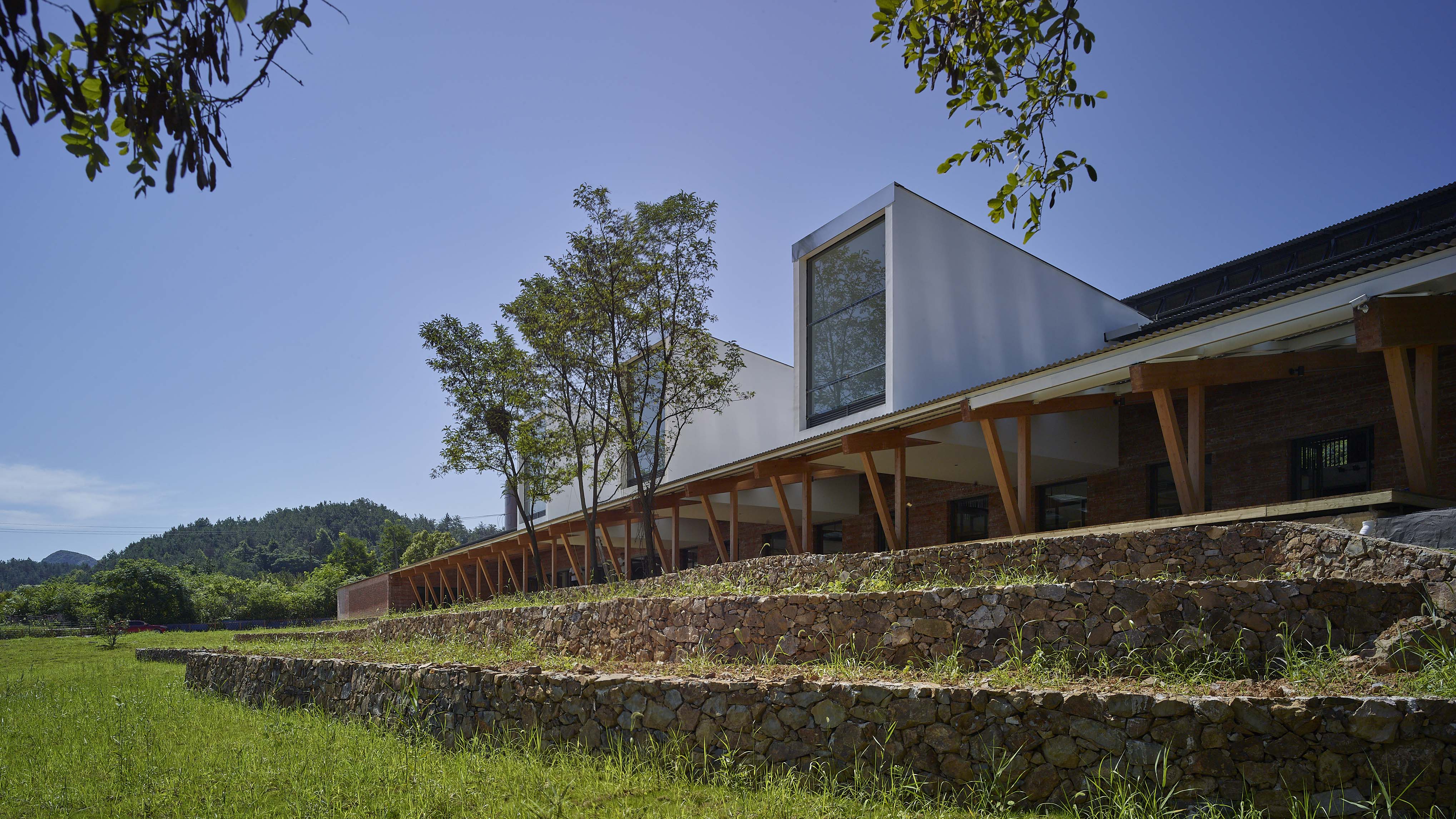 Taoli- Zhaoshan Village Center by SUP Atelier of THAD - Architizer